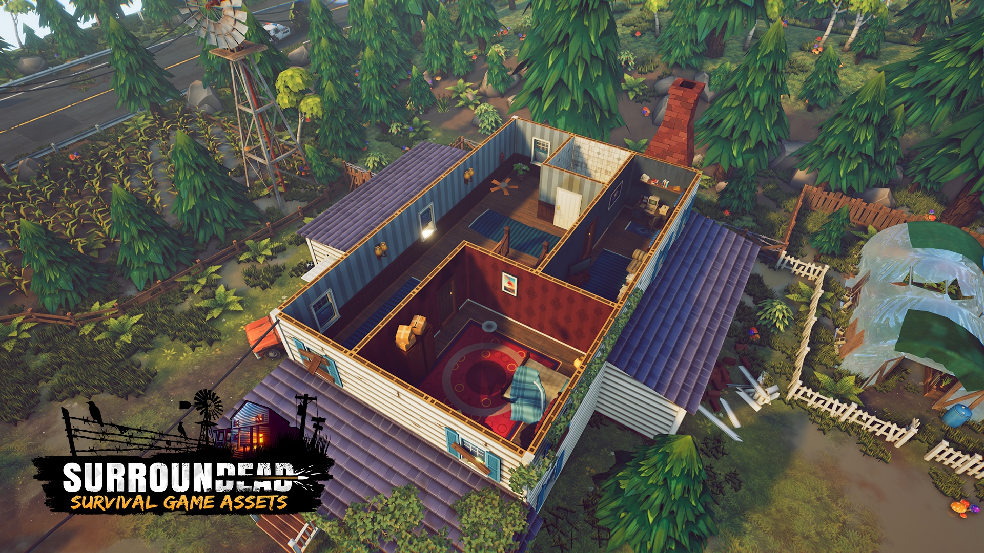 SurrounDead - Survival Game Assets (Bundle) in Environments - UE ...