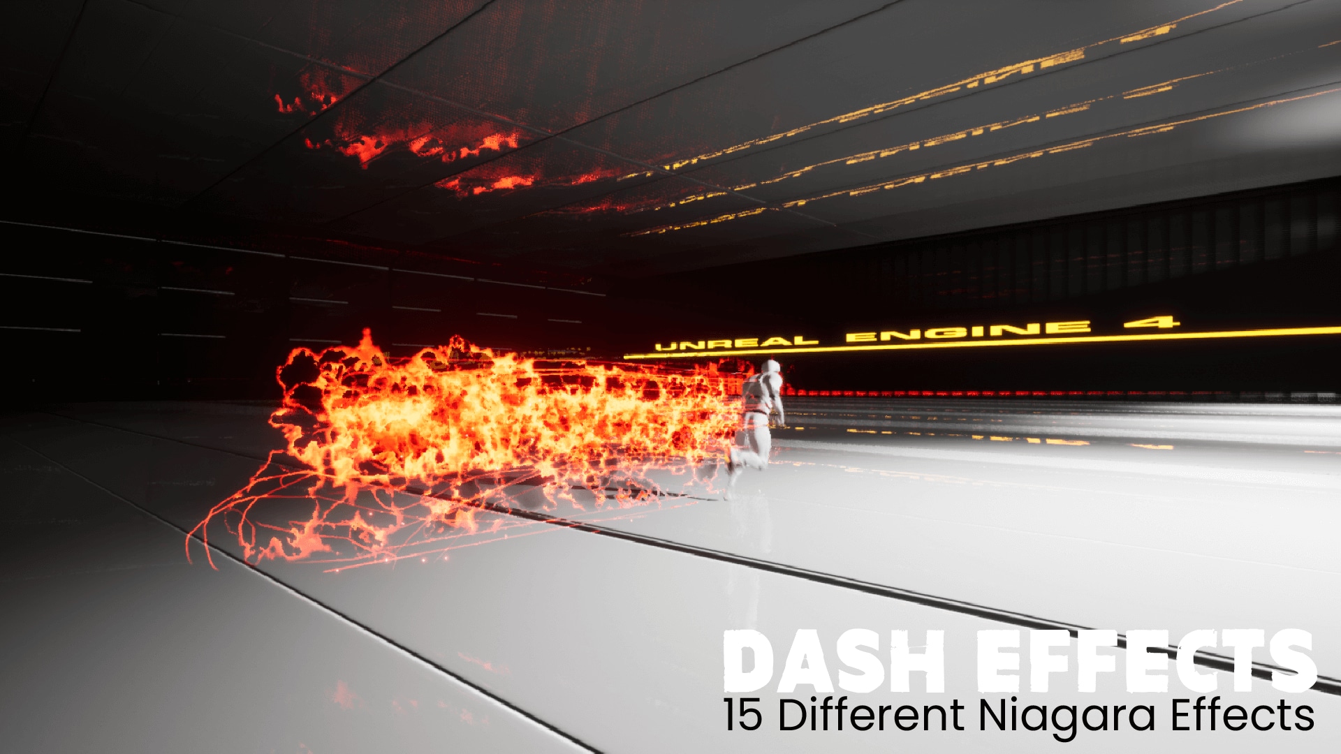 Advanced Niagara Character Trail VFX in Visual Effects - UE Marketplace