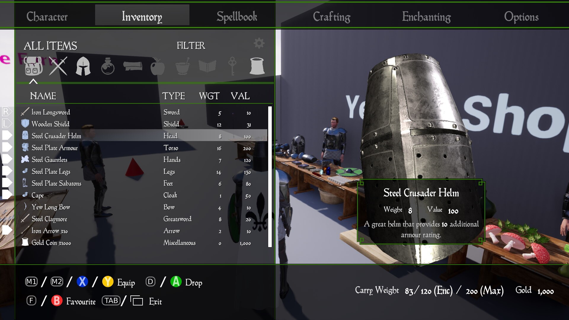 Moore's RPG Template in Blueprints - UE Marketplace