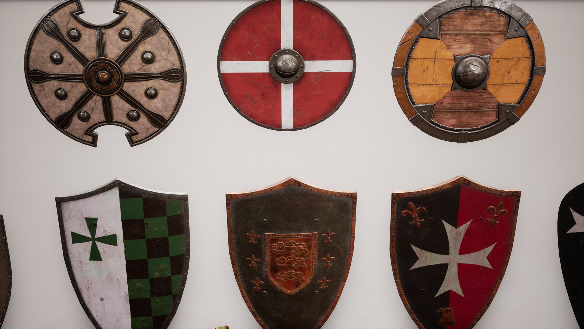 Medieval Shields Types