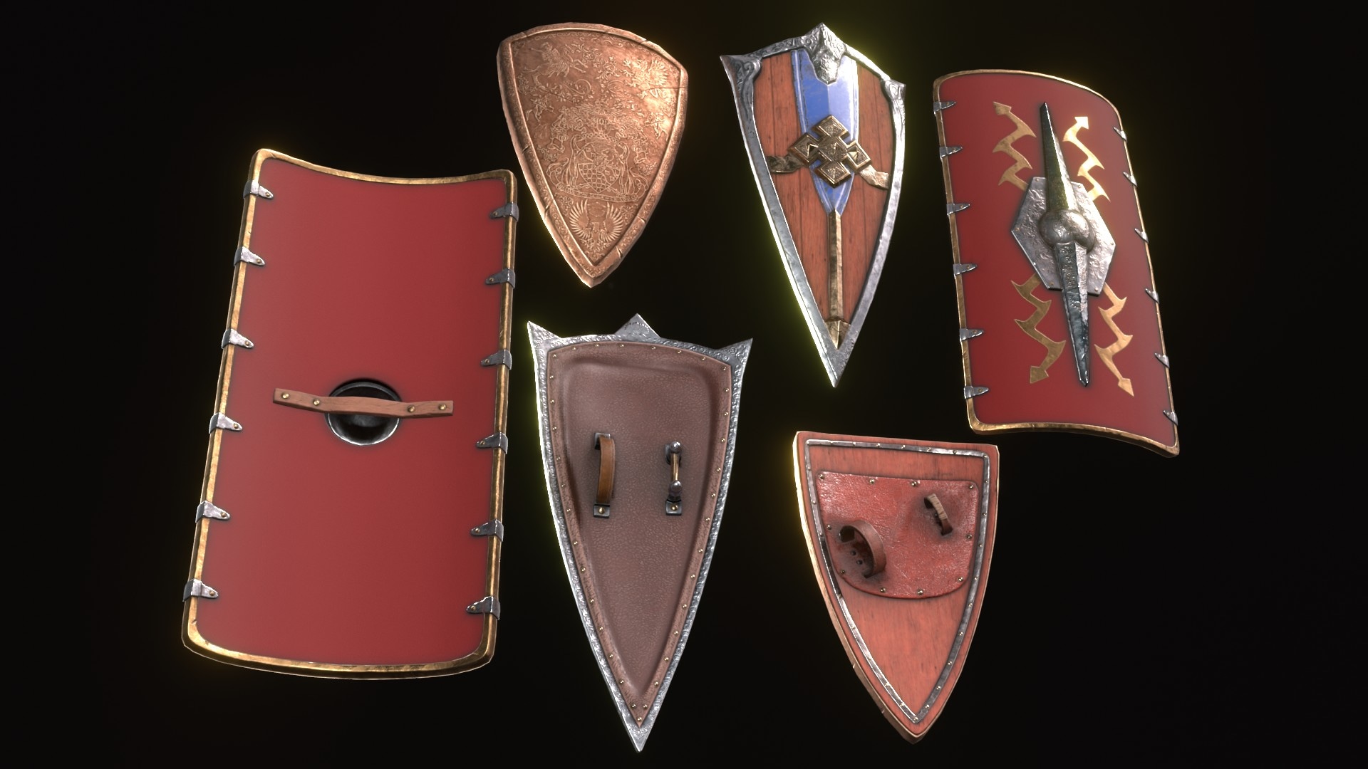 Shield set in Weapons - UE Marketplace