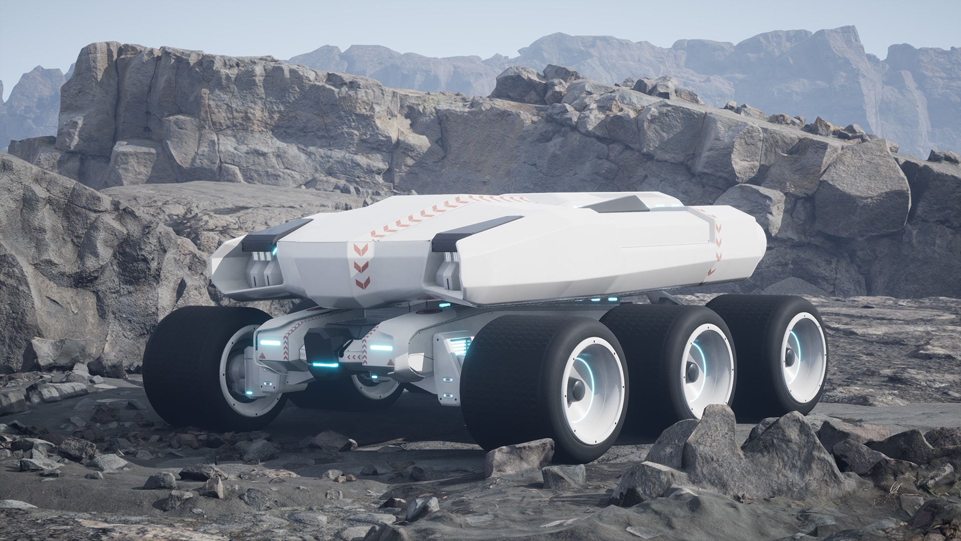 Space Rover in Blueprints - UE Marketplace