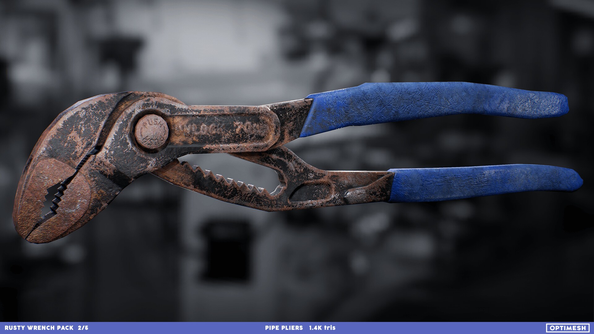 Rusty Wrench Pack in Props - UE Marketplace