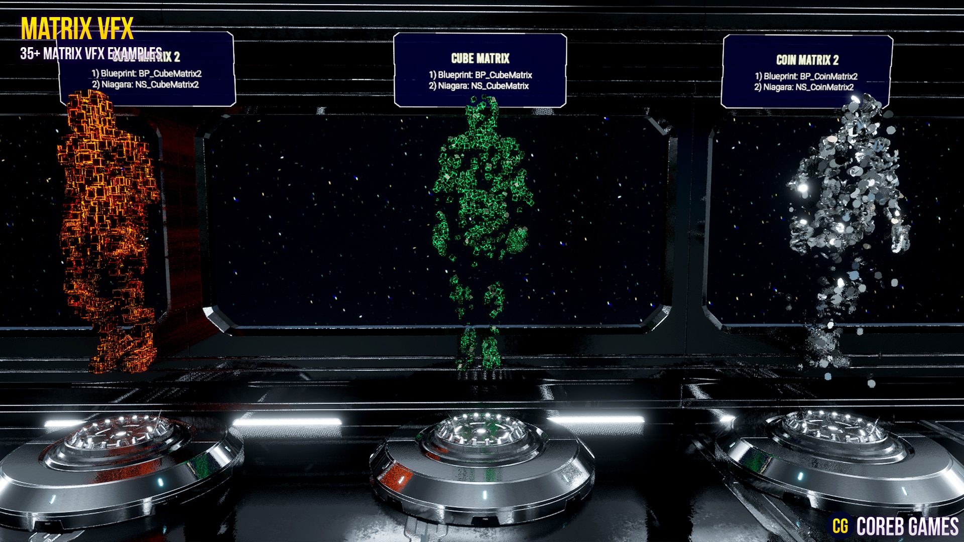 Matrix VFX Pack in Visual Effects - UE Marketplace