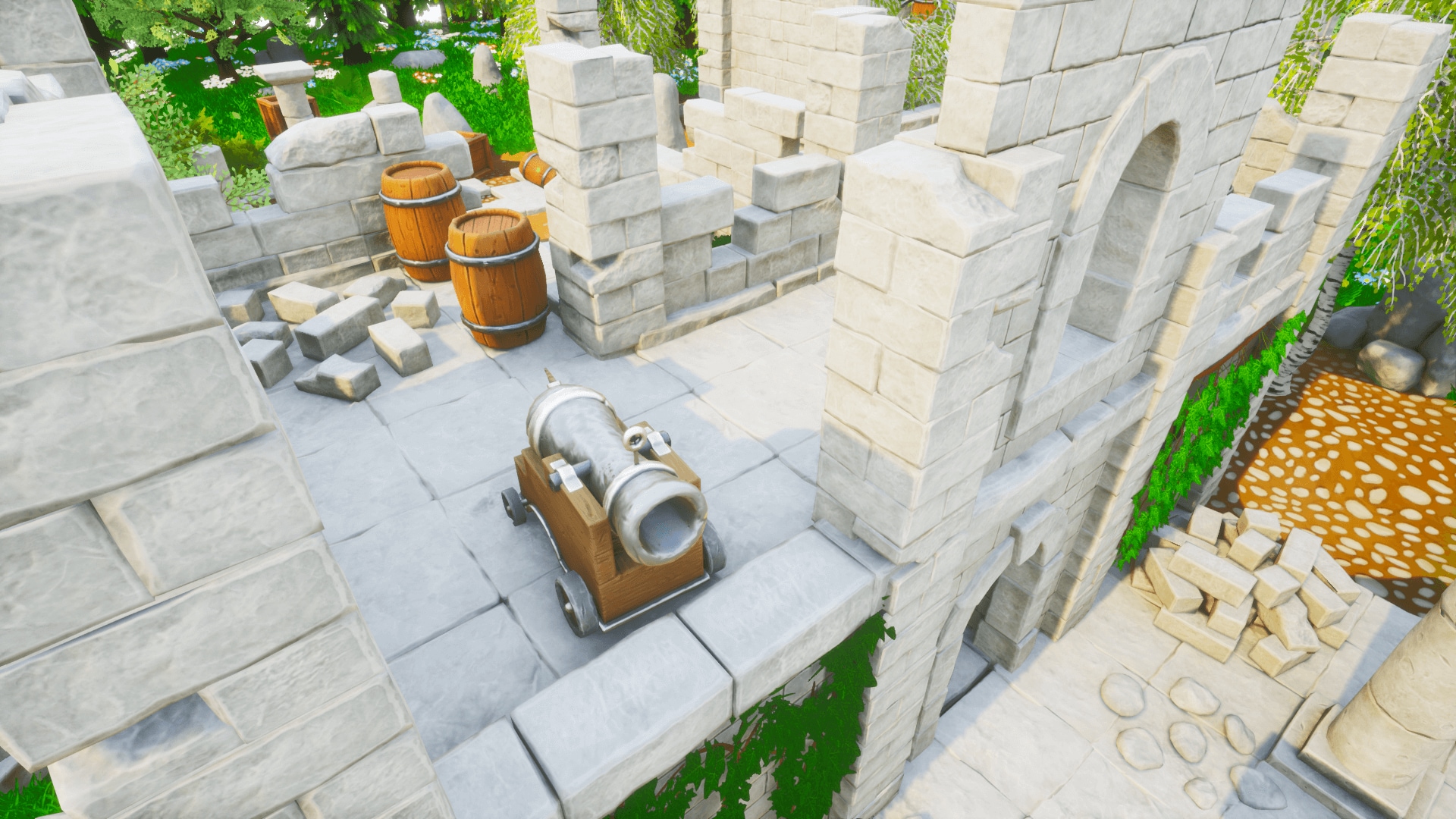Stylized Ruins Environment in Environments - UE Marketplace