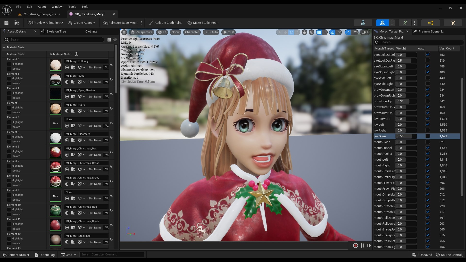 Christmas Girls in Characters - UE Marketplace