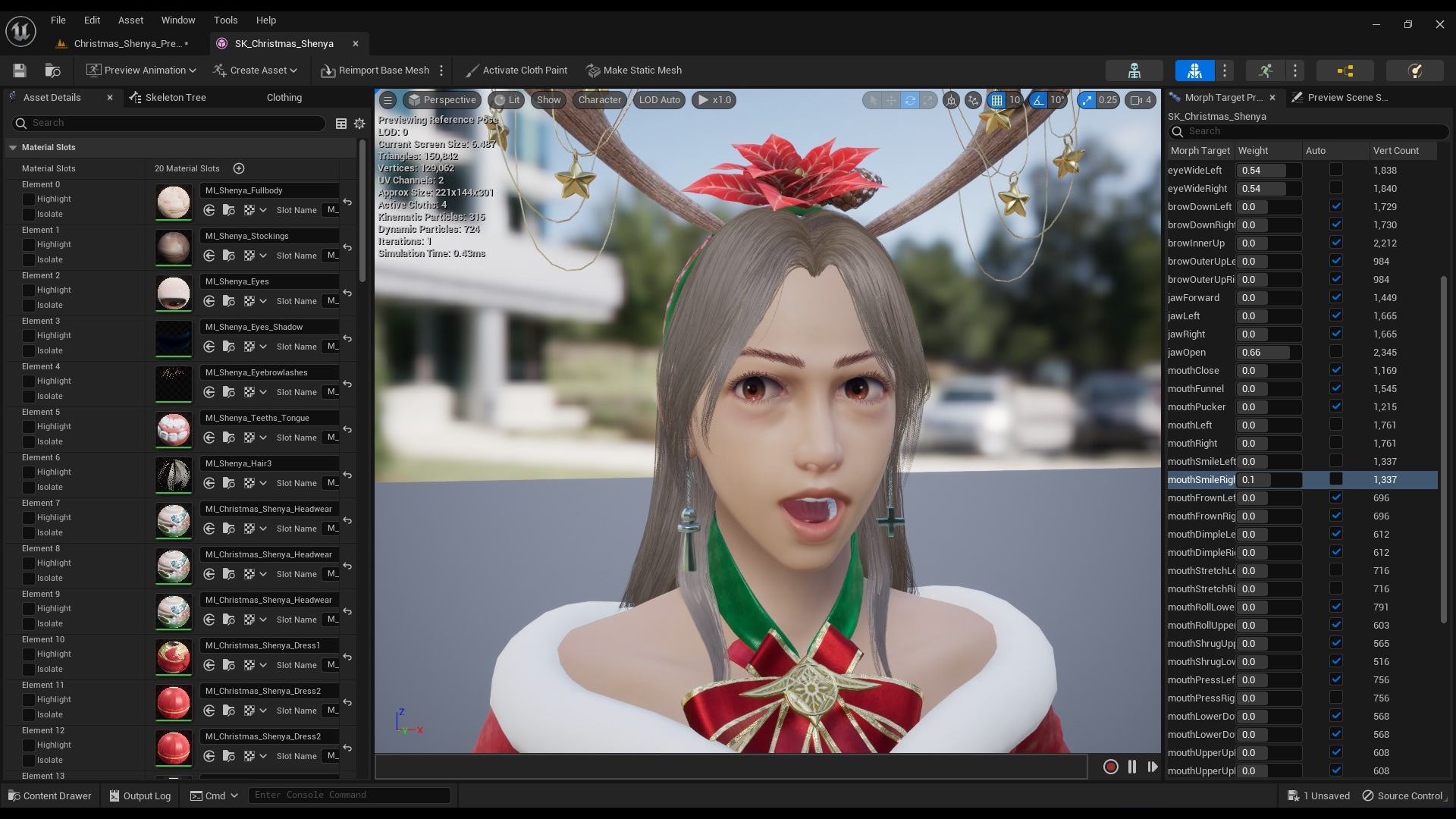 Christmas Girls in Characters - UE Marketplace
