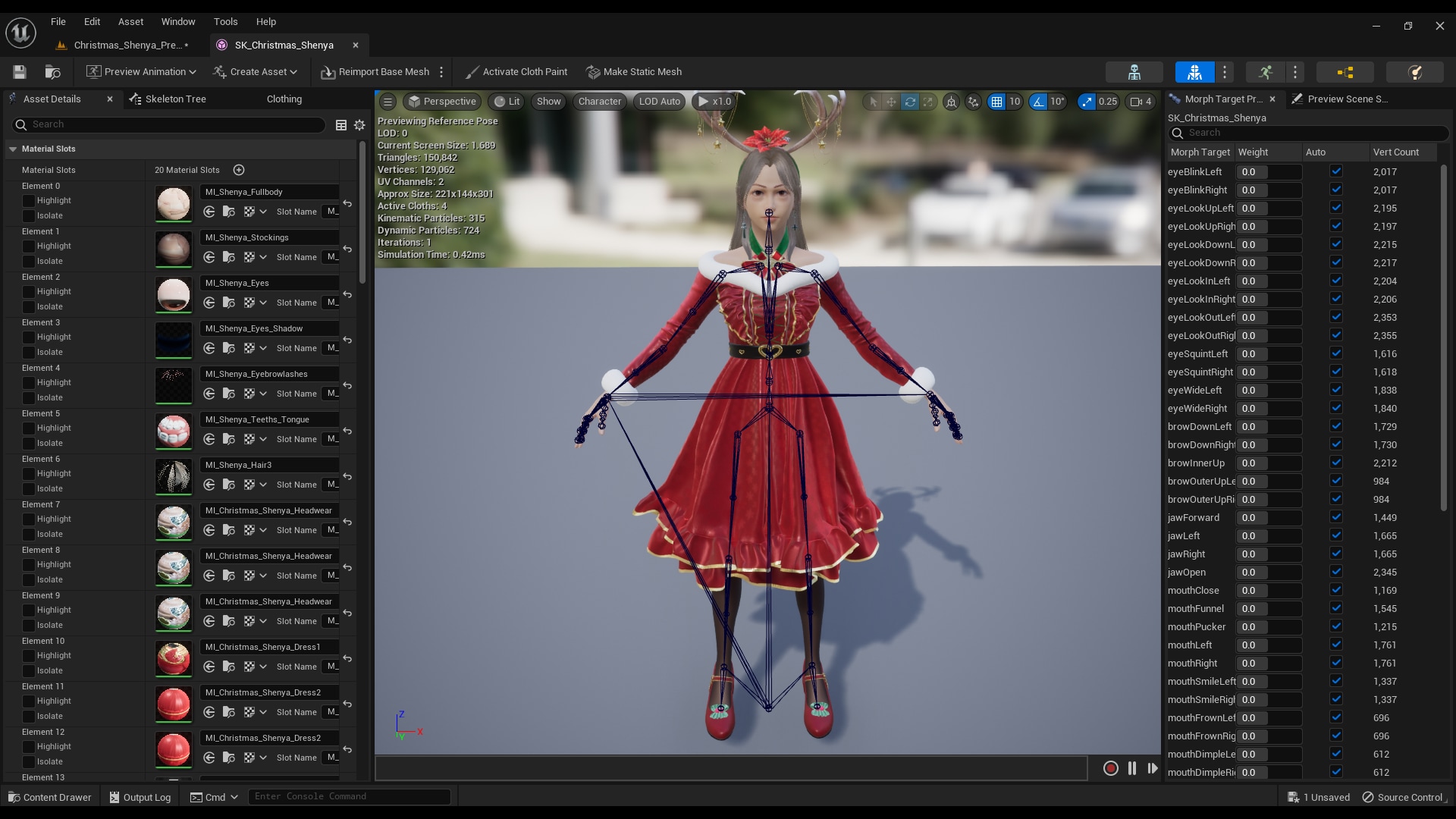 Christmas Girls in Characters - UE Marketplace