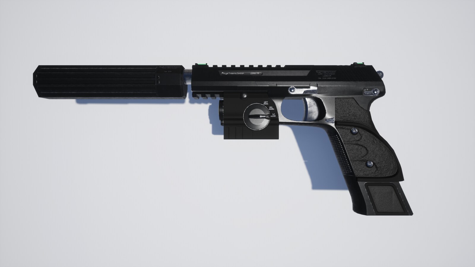 Modular Combat Pistol in Weapons - UE Marketplace