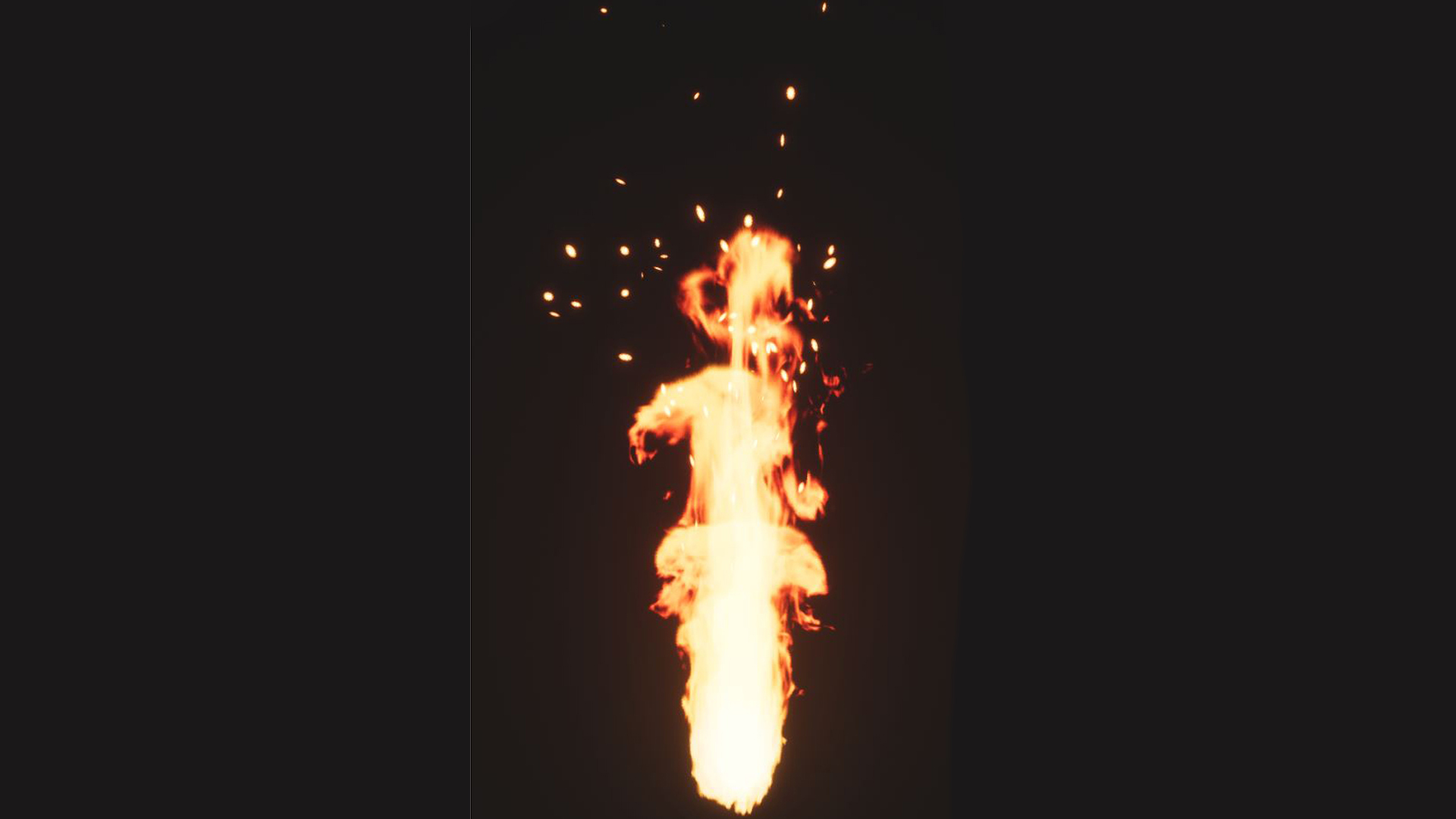Looping Fire FX by Ash in FX - UE4 Marketplace