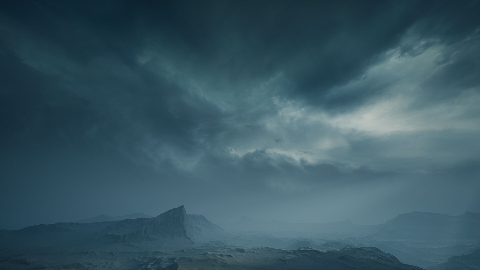 在环境创建的Matte Painting Skybox Pack VIII: Doom Skies - 虚幻引擎商城
