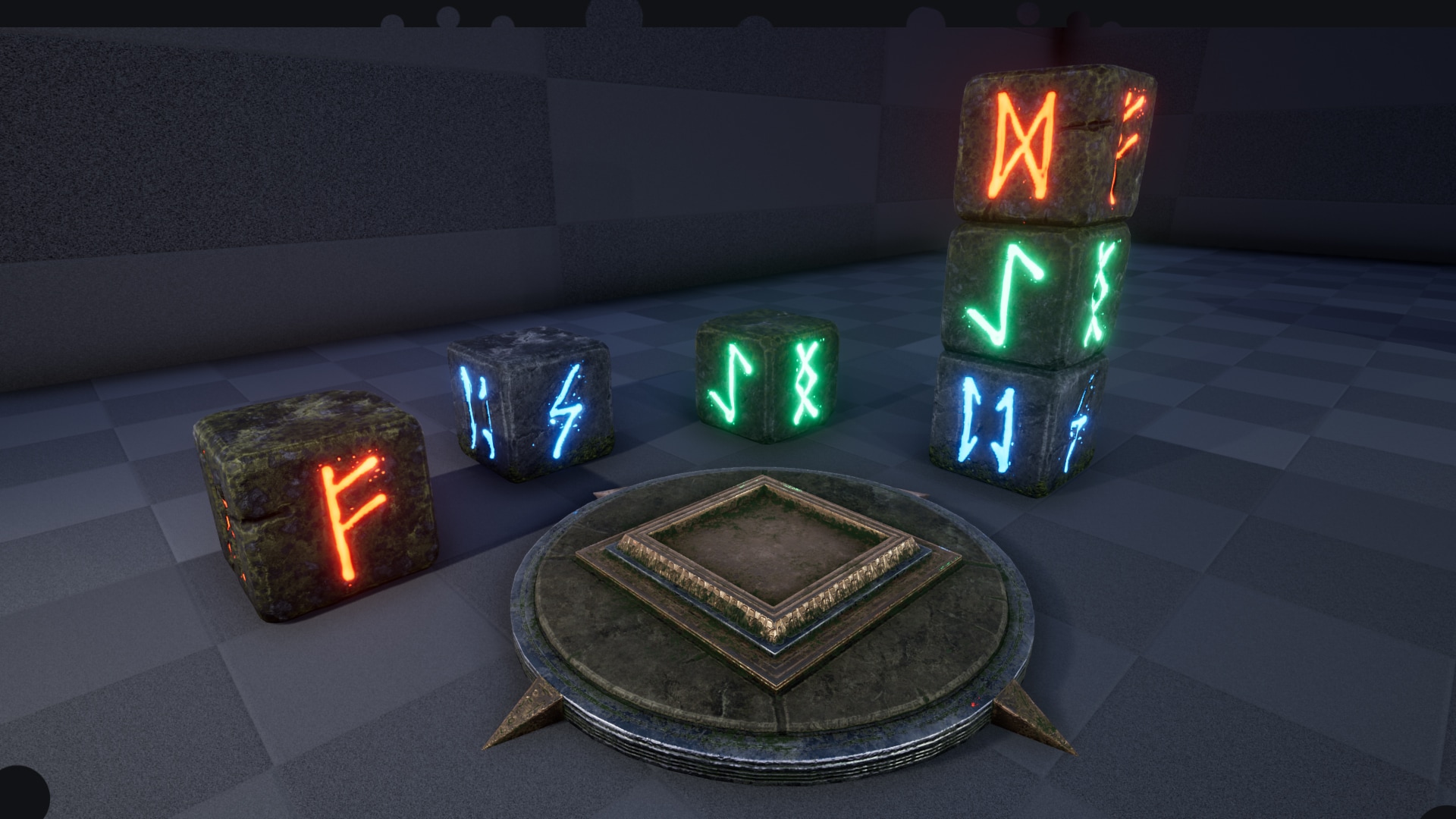 在道具创建的Runes pack - 虚幻引擎商城