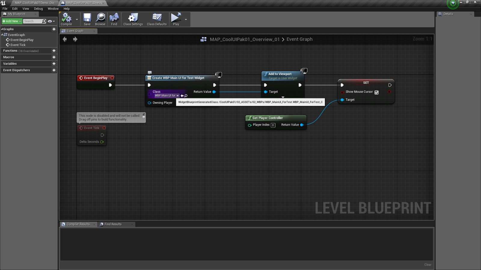 CoolUI Package 01 (UE4 UMG UI Package) in Blueprints - UE Marketplace