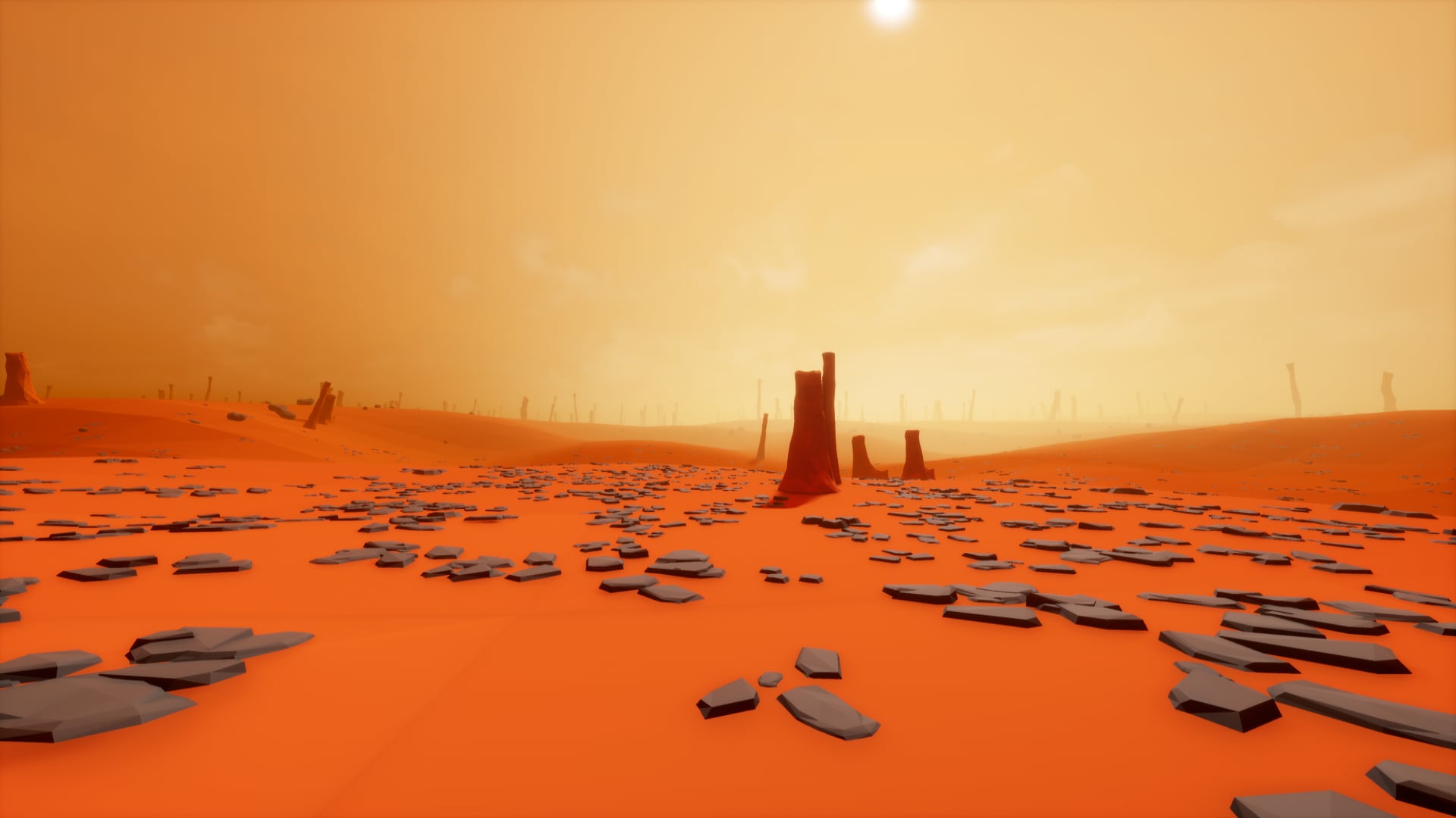 Stylized Low Poly Mars Pack in Props - UE Marketplace