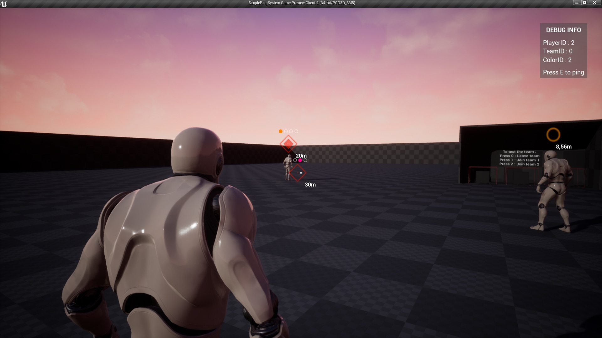 Simple Ping System (Marker) in Blueprints - UE Marketplace