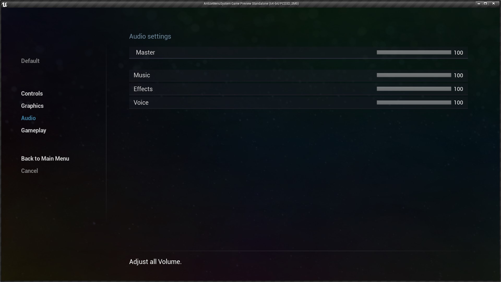 Kit System (Main Menu, Option, Chat, Inventory, Light, Ping, Name ...