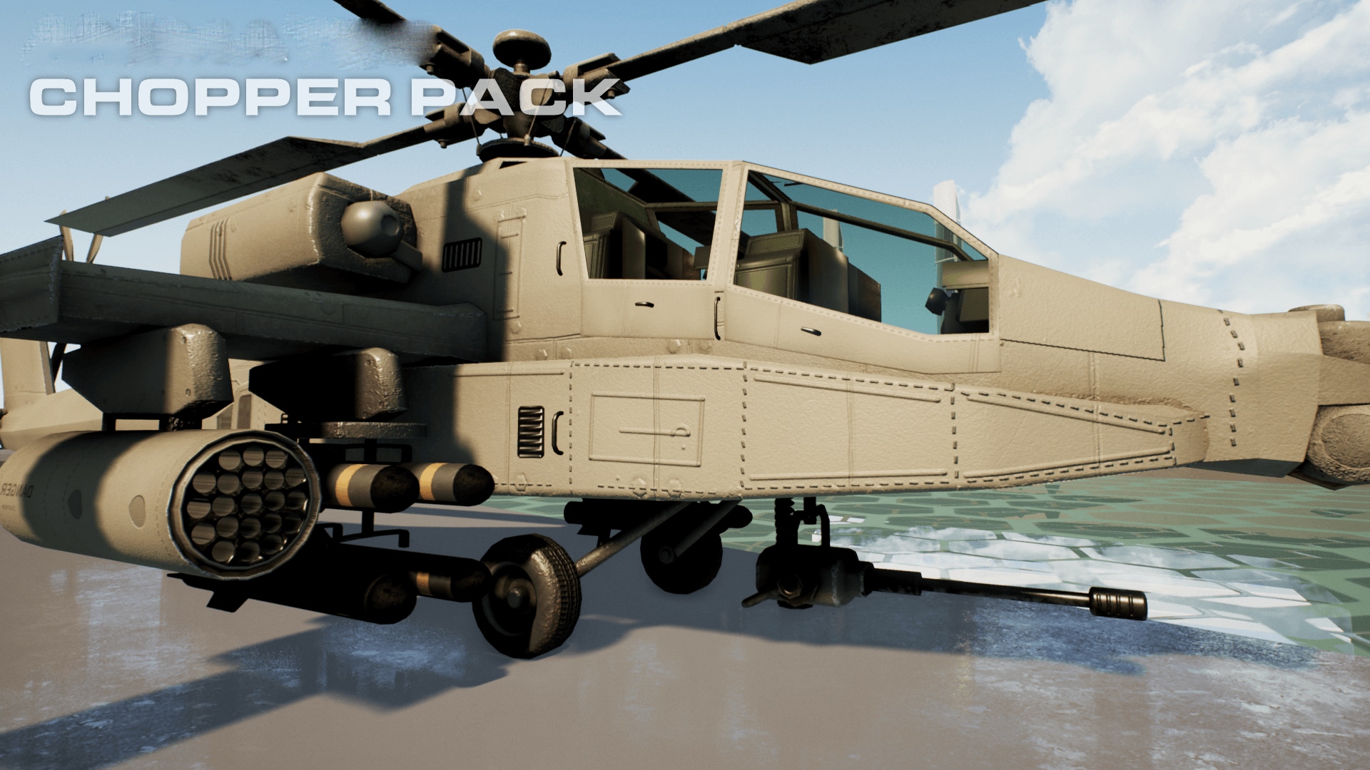 Chopper Pack - Game Ready 3D Model in Props - UE Marketplace