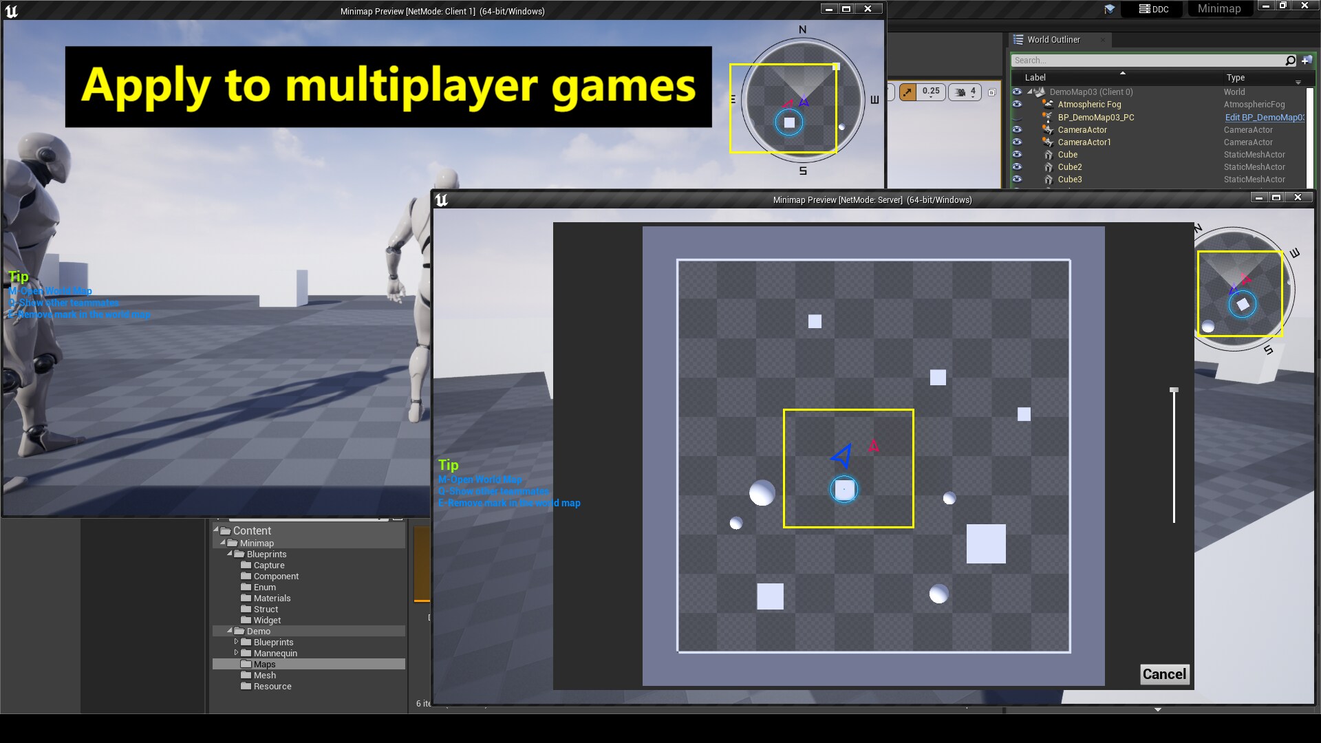 Advanced Minimap in Blueprints - UE Marketplace