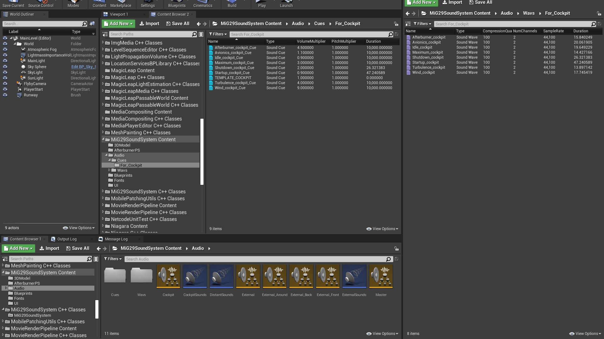 MiG-29 Fighter Jet: Sound System + Flight Model in Code Plugins - UE ...