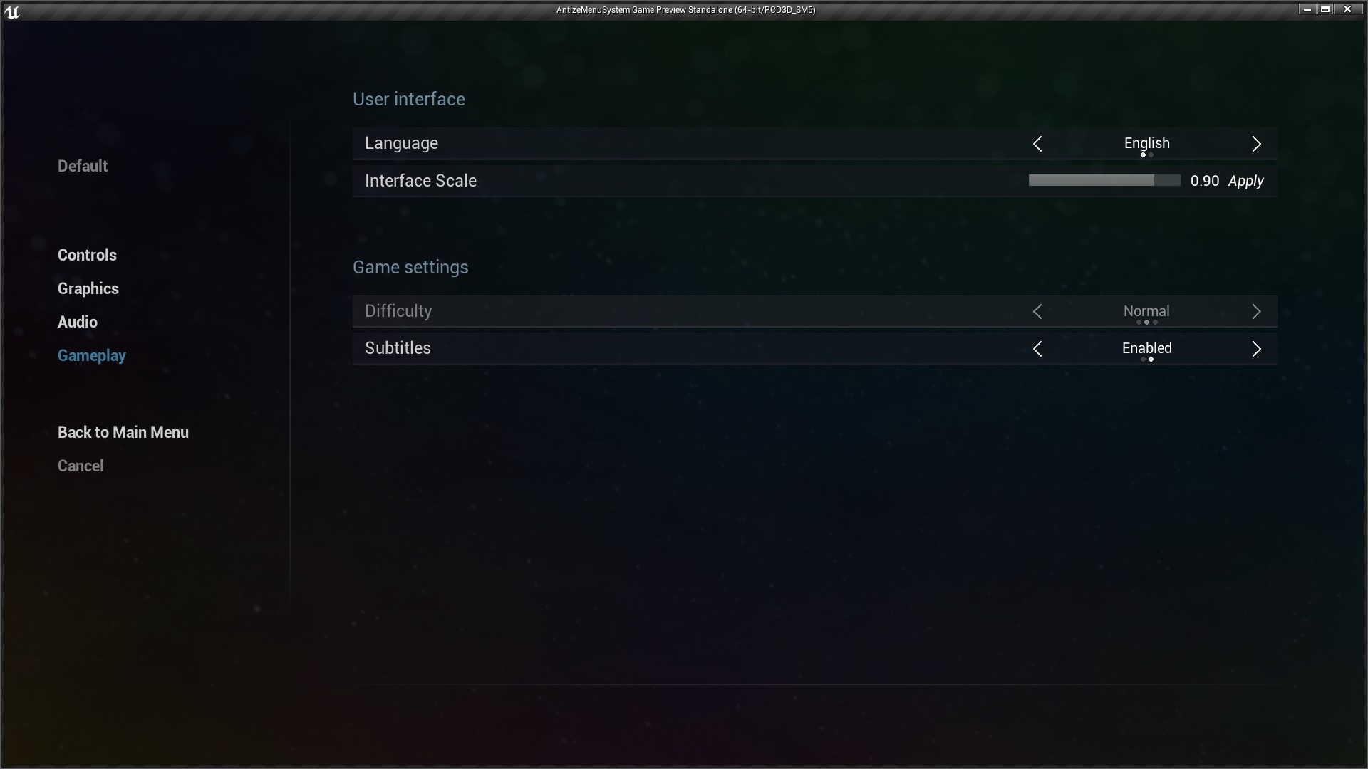 Kit System (Main Menu, Option, Chat, Inventory, Light, Ping, Name ...