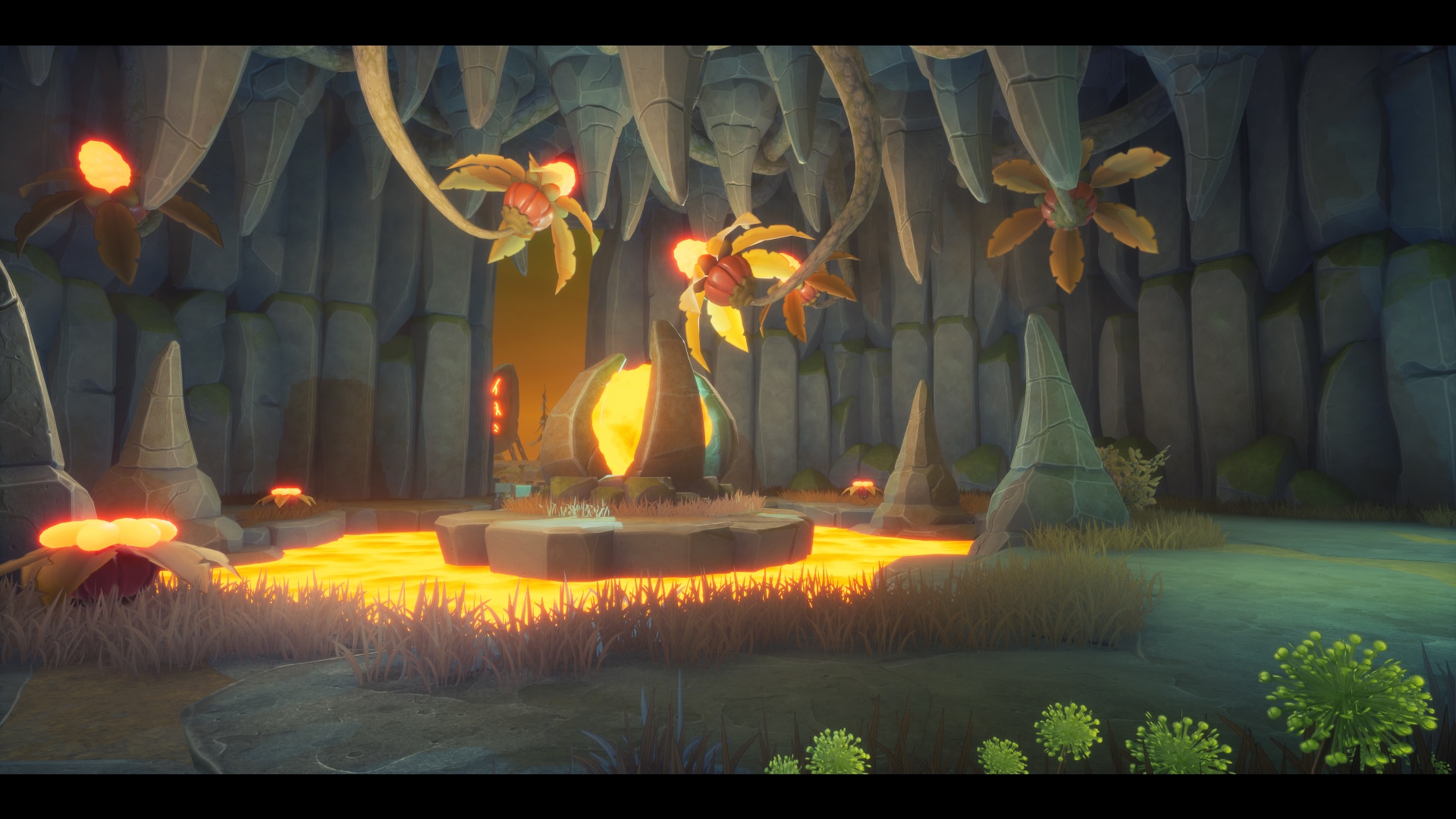 Stylized "Underworld" in Environments - UE Marketplace