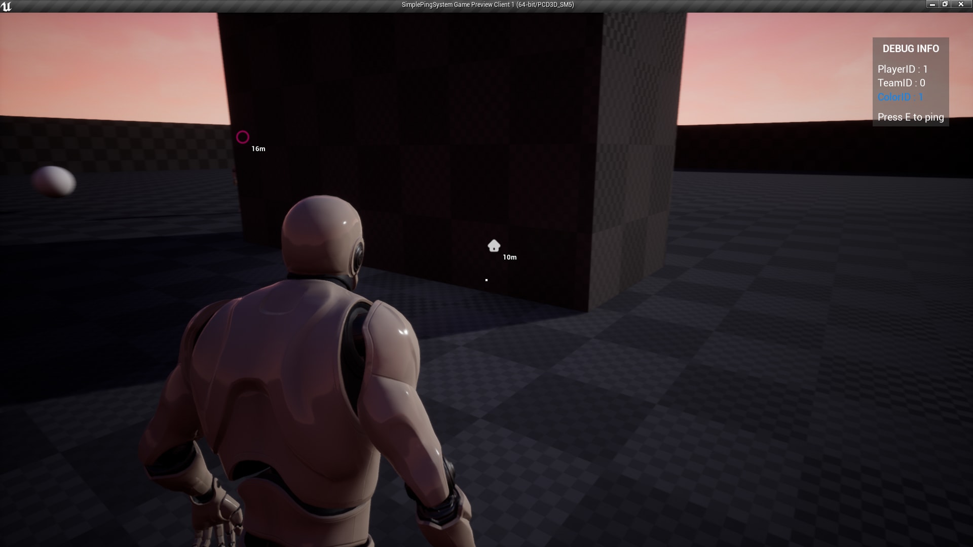 Ping System (Marker - Replicated) in Blueprints - UE Marketplace