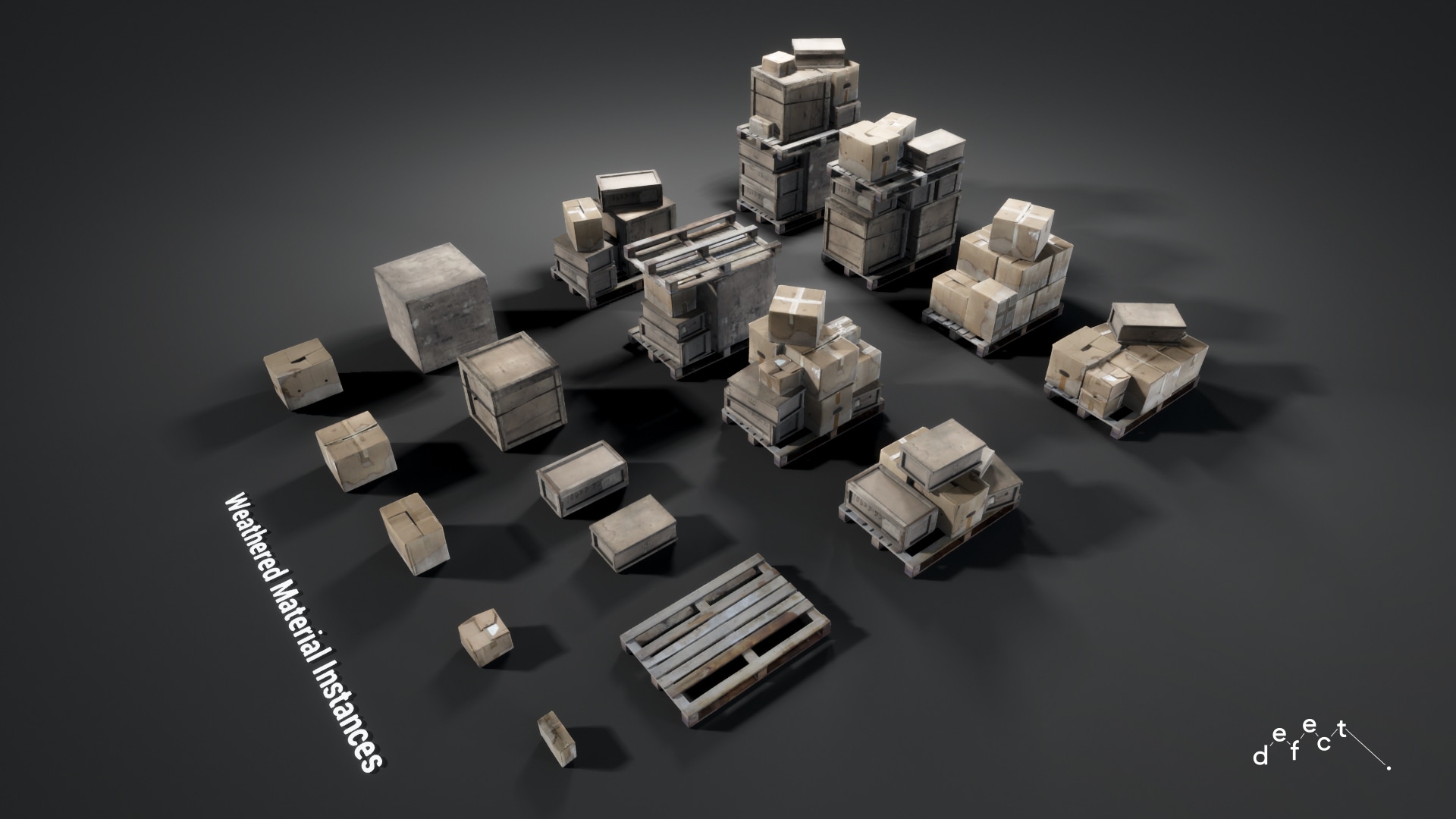 Boxes And Crates Vol.2 in Props - UE Marketplace