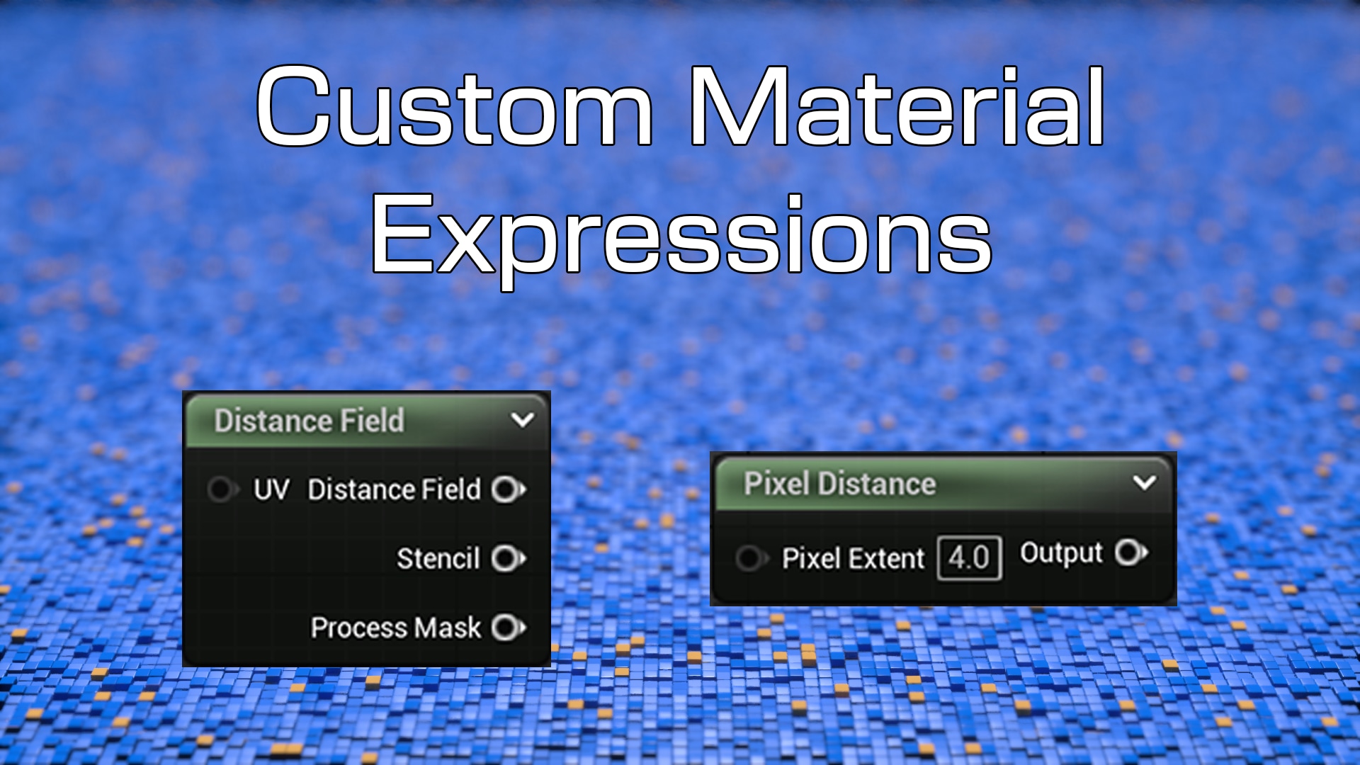 Distance Field Outline in Code Plugins - UE Marketplace