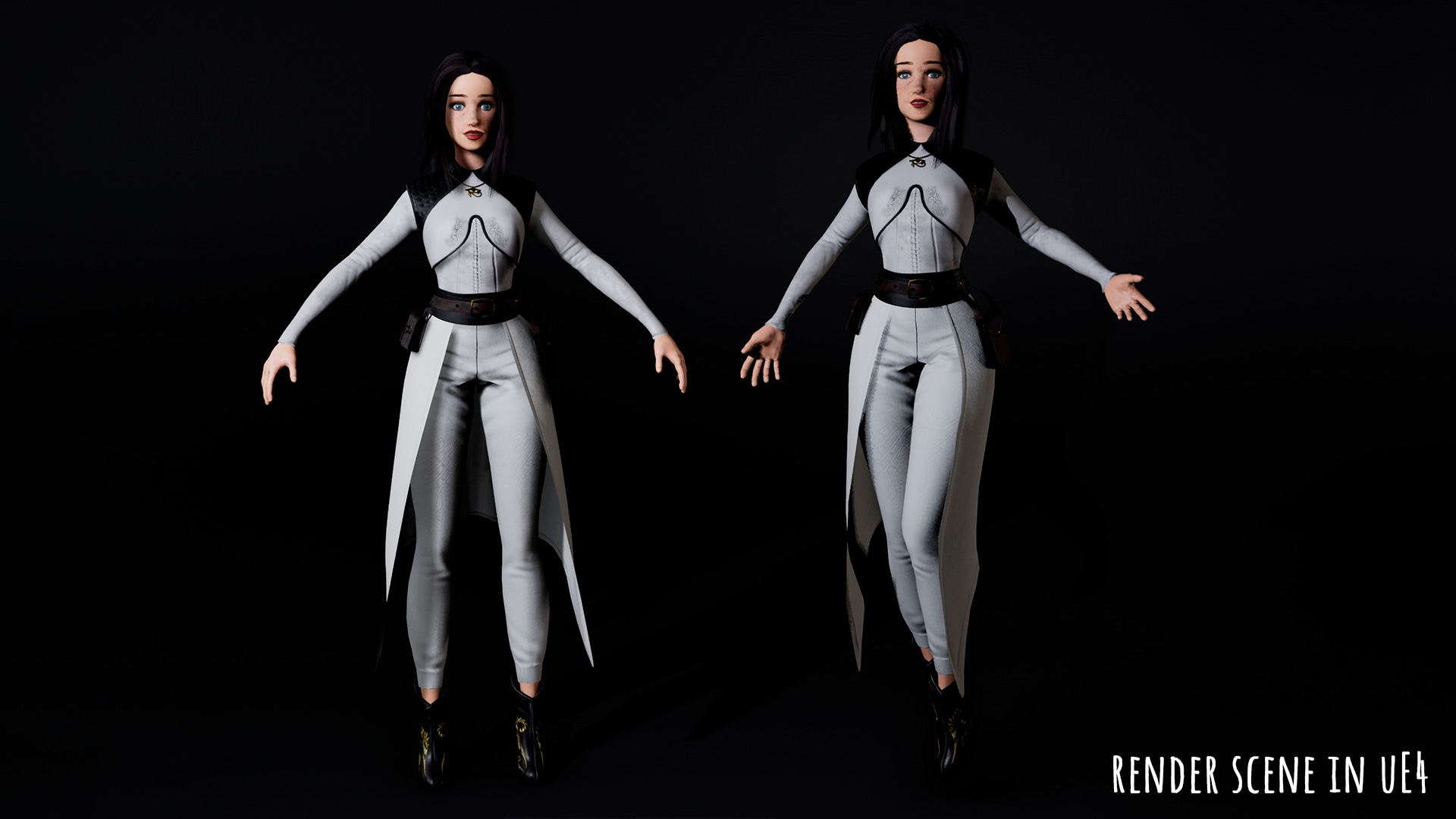 Female Wizard In Characters UE Marketplace female-wizard-in-characters-ue-marketplace