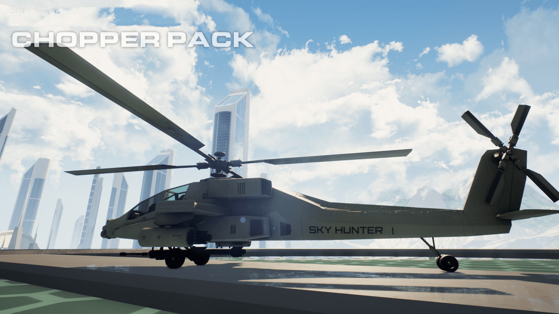 Chopper Pack - Game Ready 3D Model in Props - UE Marketplace
