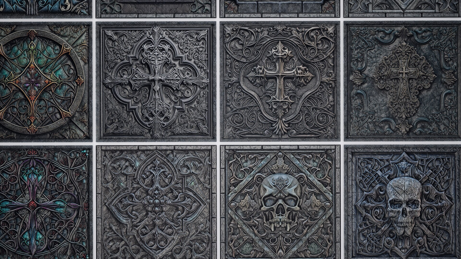 30 Medieval Gothic Materials Pack 03 in Materials - UE Marketplace