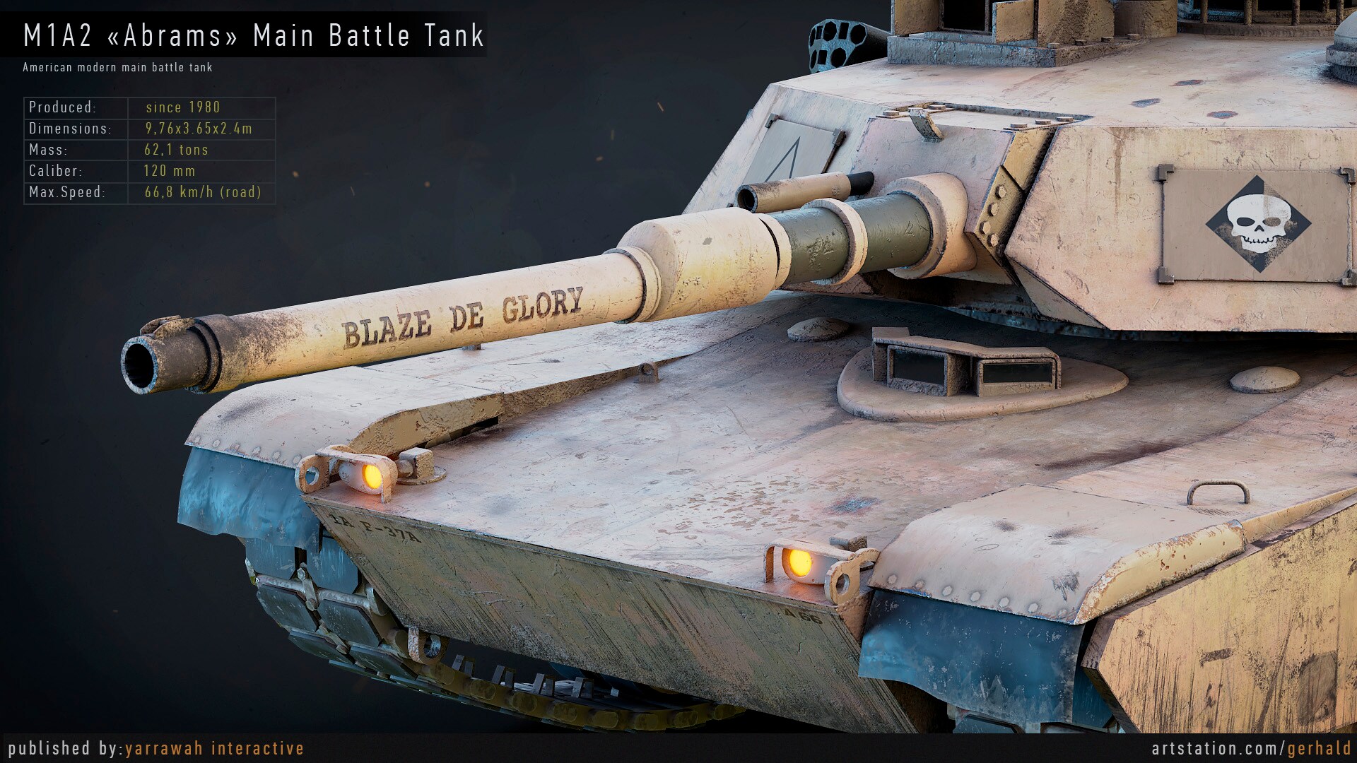 M1A2 Abrams - Advanced Tank Blueprint, 카테고리 블루프린트 - UE 마켓플레이스