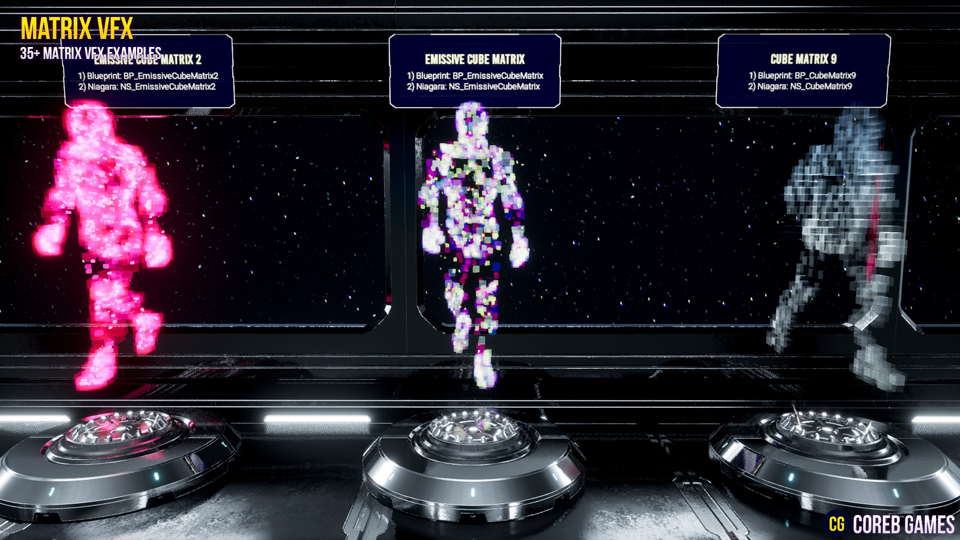 Matrix VFX Pack in Visual Effects - UE Marketplace