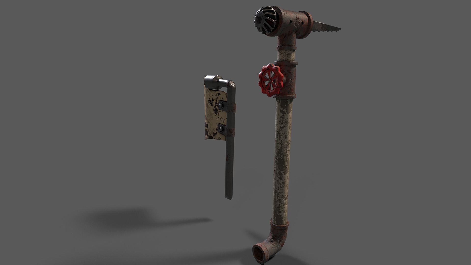 Post Apocalyptic Weapons in Props - UE Marketplace