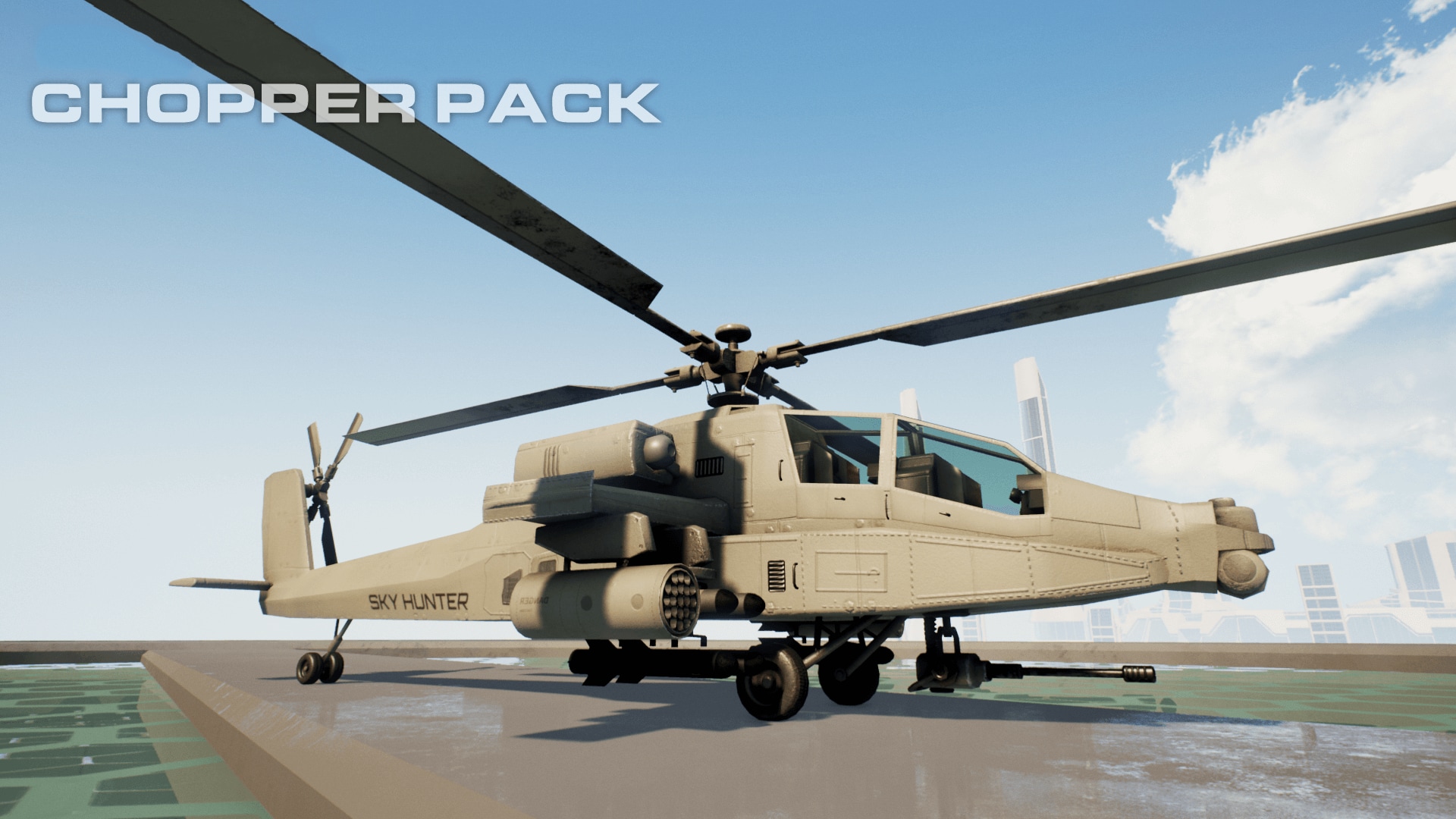 Chopper Pack - Game Ready 3D Model in Props - UE Marketplace