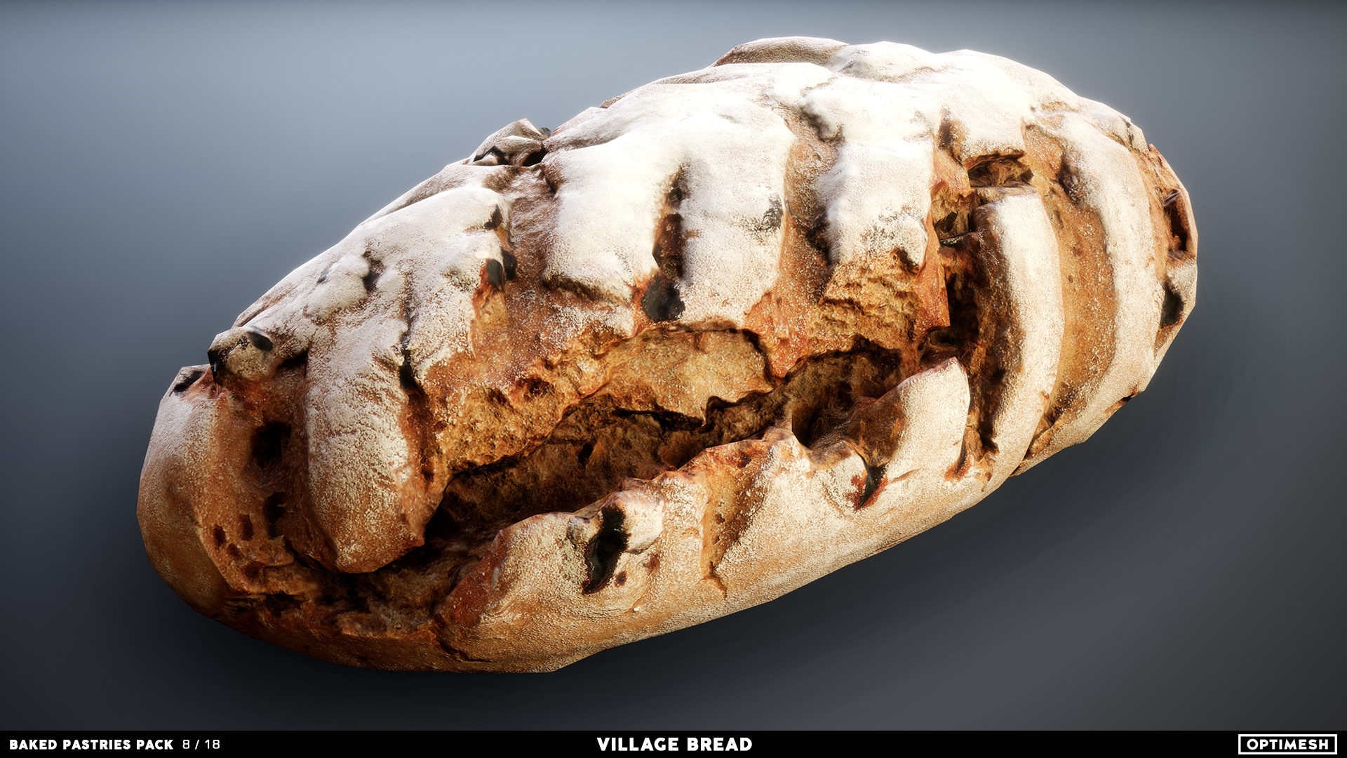 Breads, Rolls, Buns and Baguettes Food Pack in Props - UE Marketplace