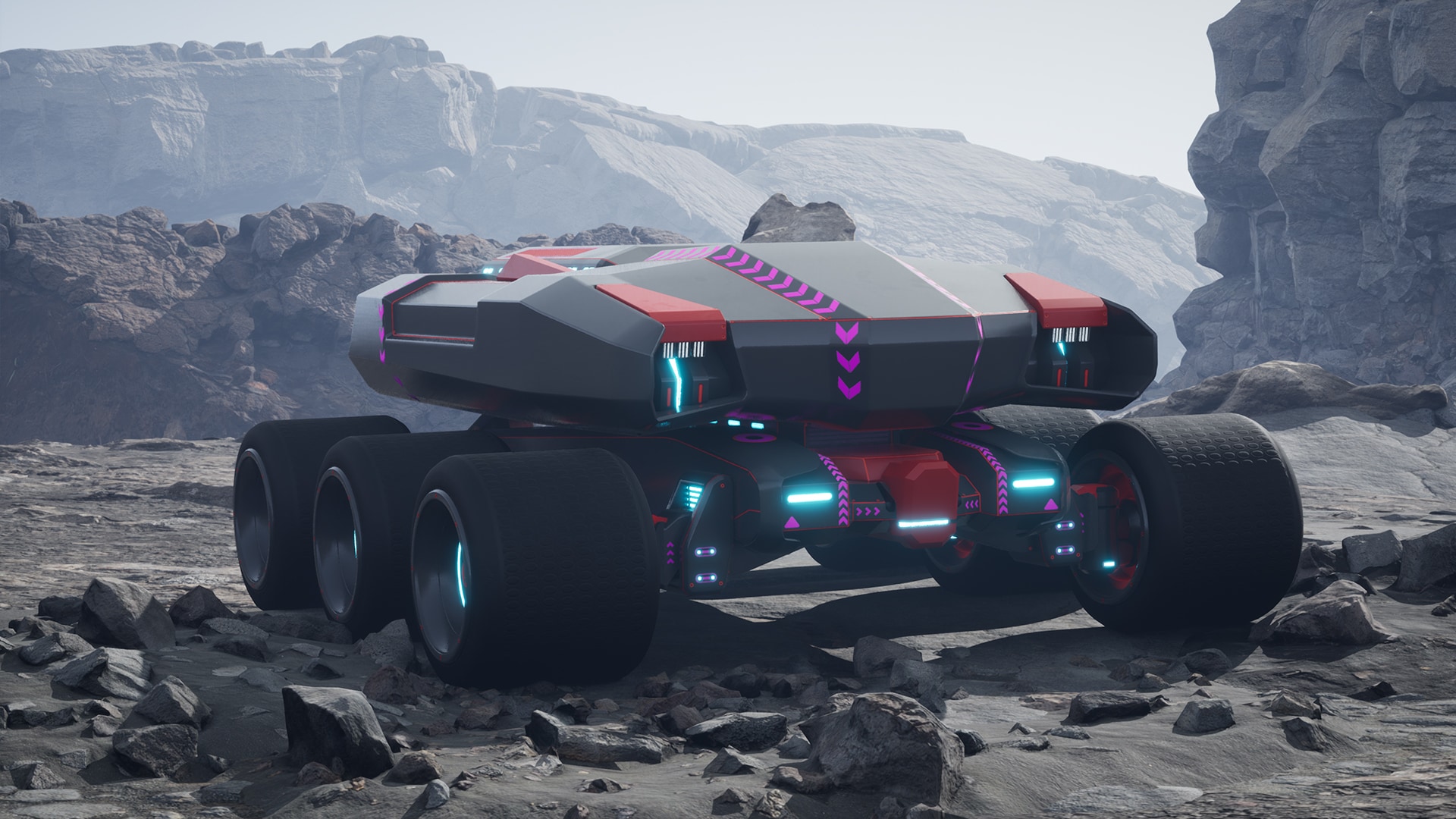 Space Rover in Blueprints - UE Marketplace