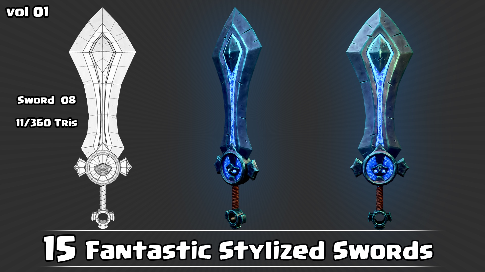 15 Stylized Swords VOL01 in Weapons - UE Marketplace