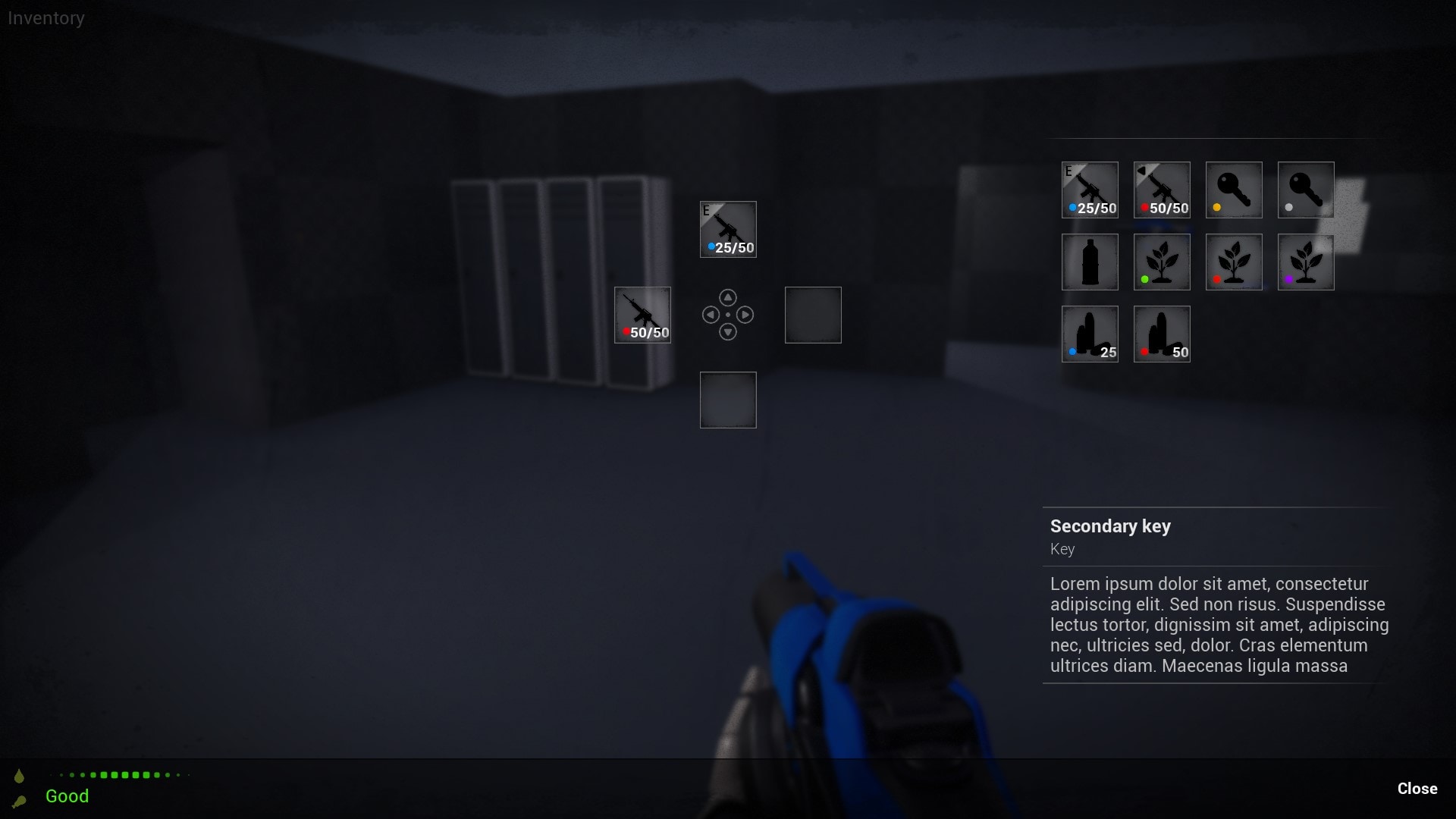 Kit System (Main Menu, Option, Chat, Inventory, Light, Ping, Name ...