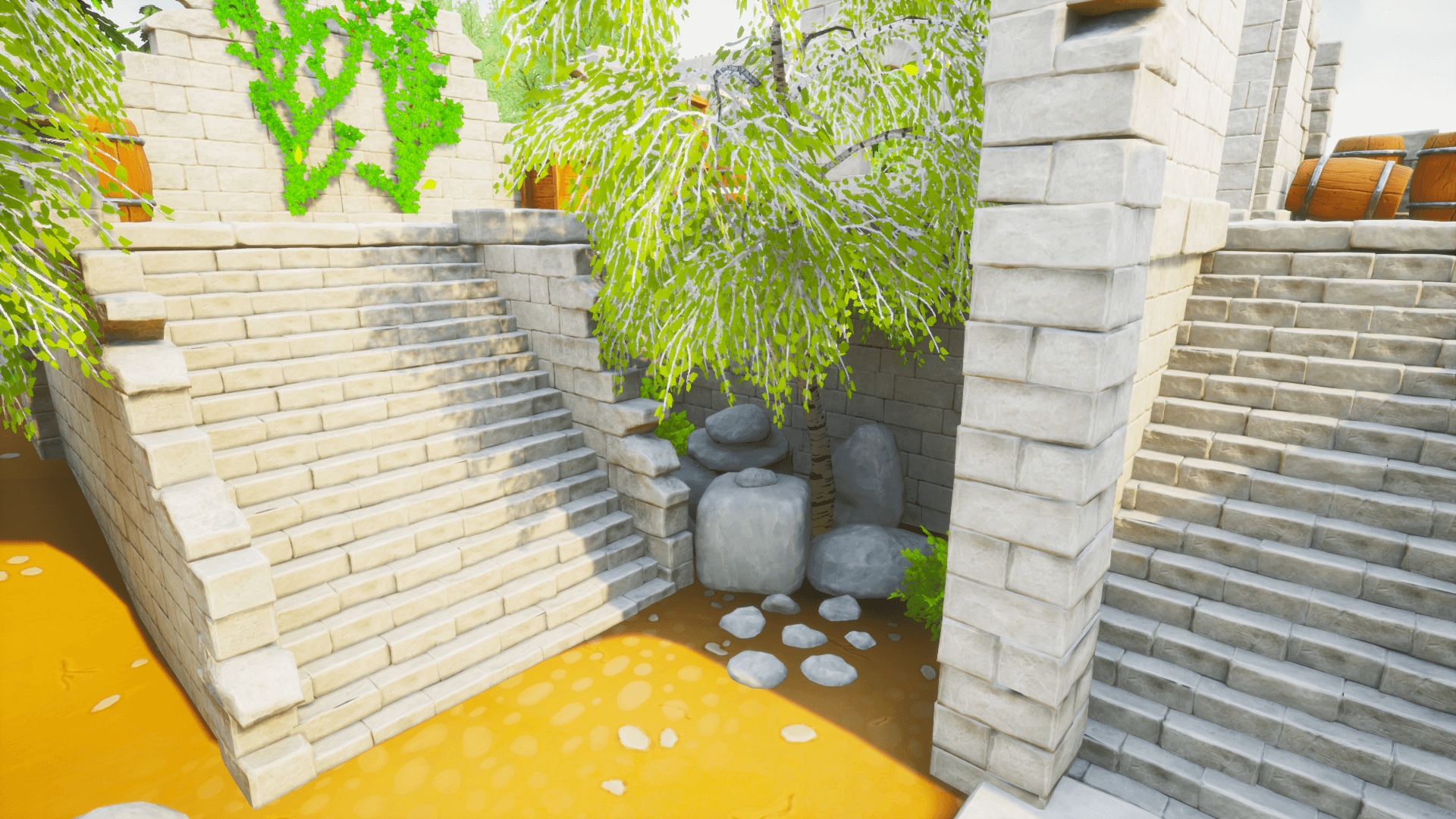 Stylized Ruins Environment in Environments - UE Marketplace