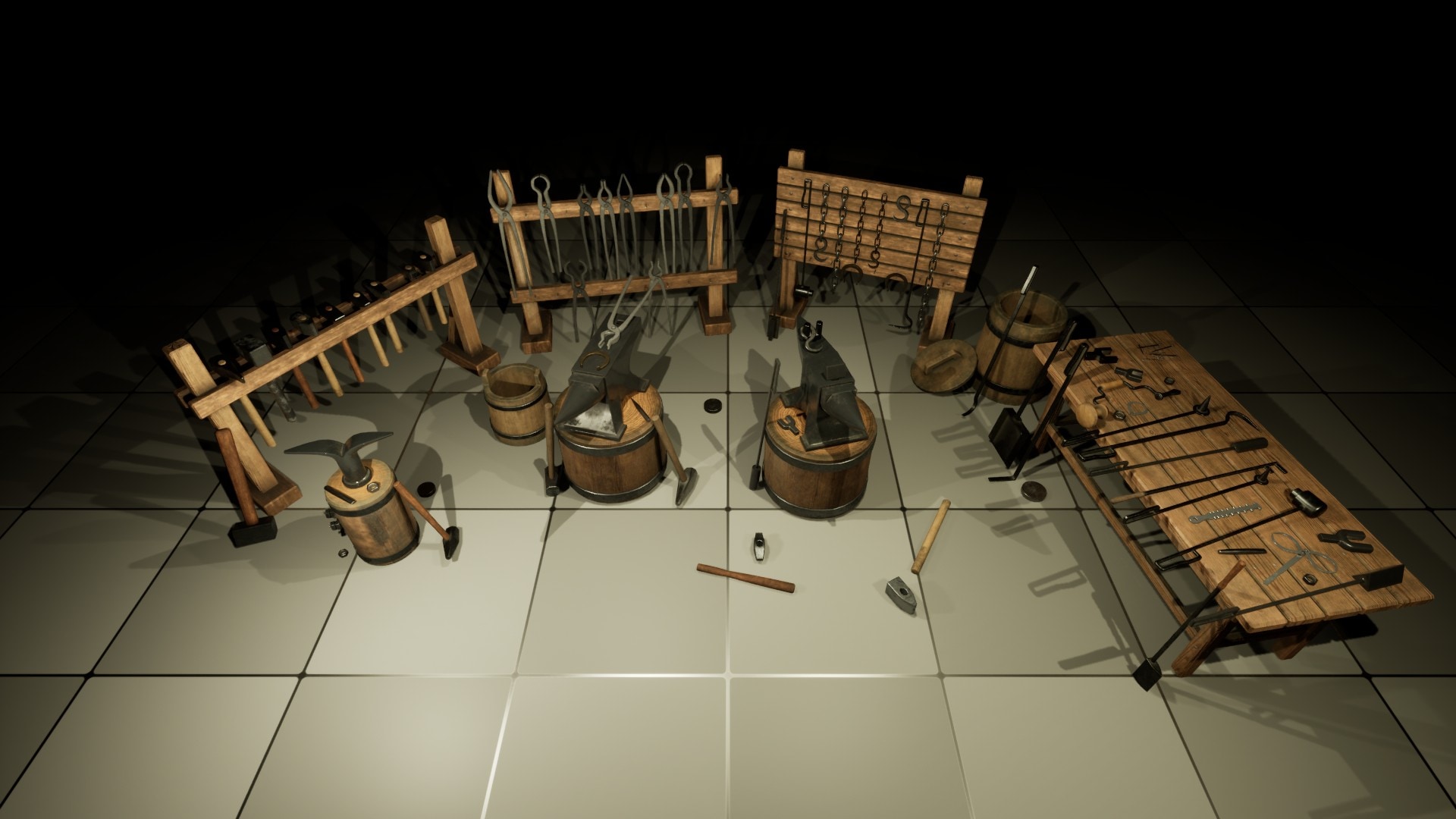 Forge3, 카테고리 소품 - UE 마켓플레이스