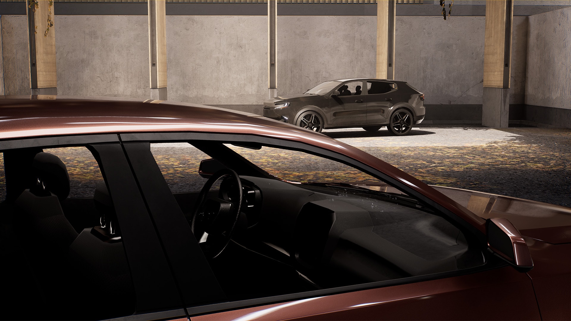 Car Asset Hybrid SUV in Architectural Visualization - UE Marketplace