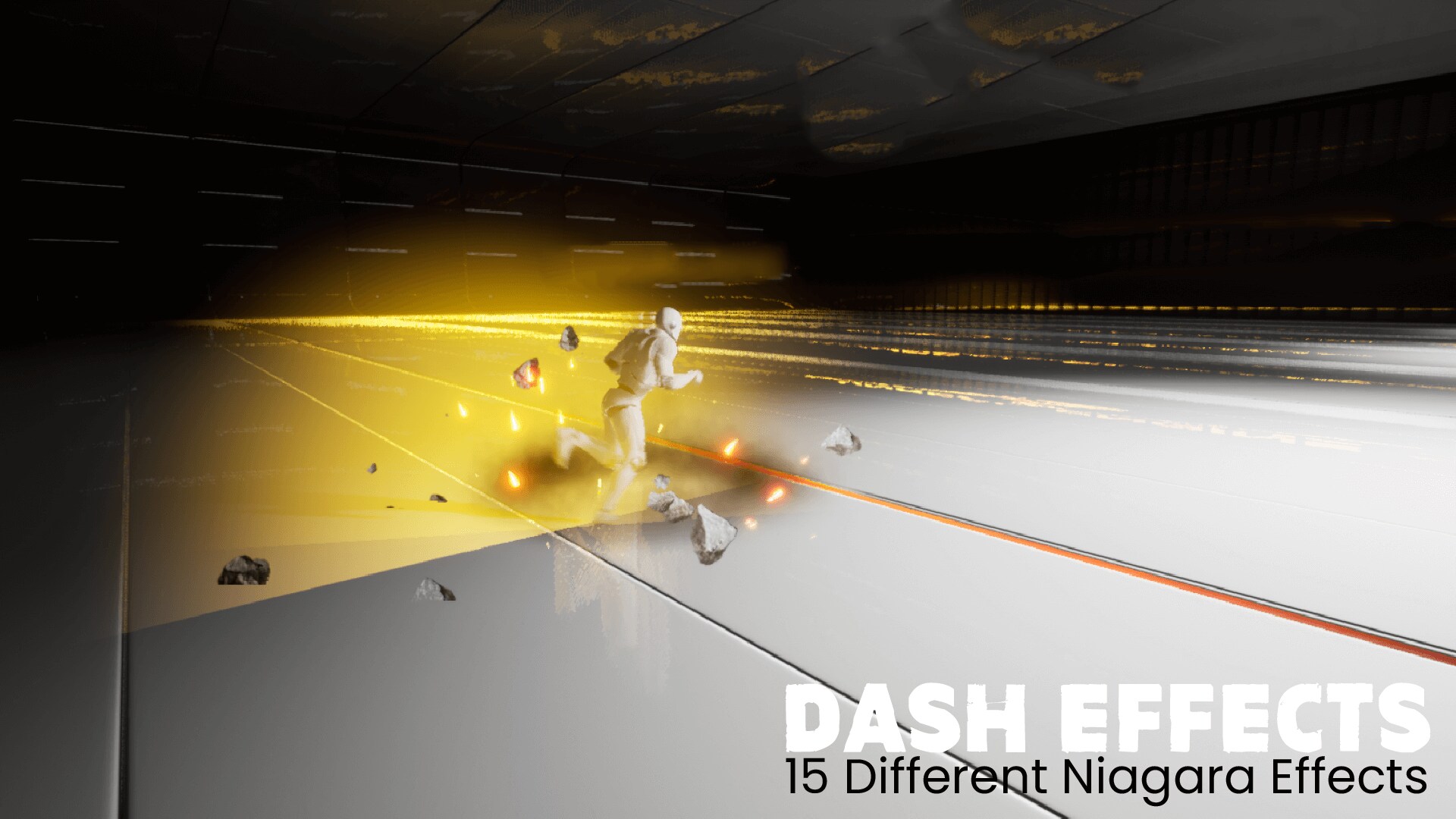 Advanced Niagara Character Trail VFX in Visual Effects - UE Marketplace