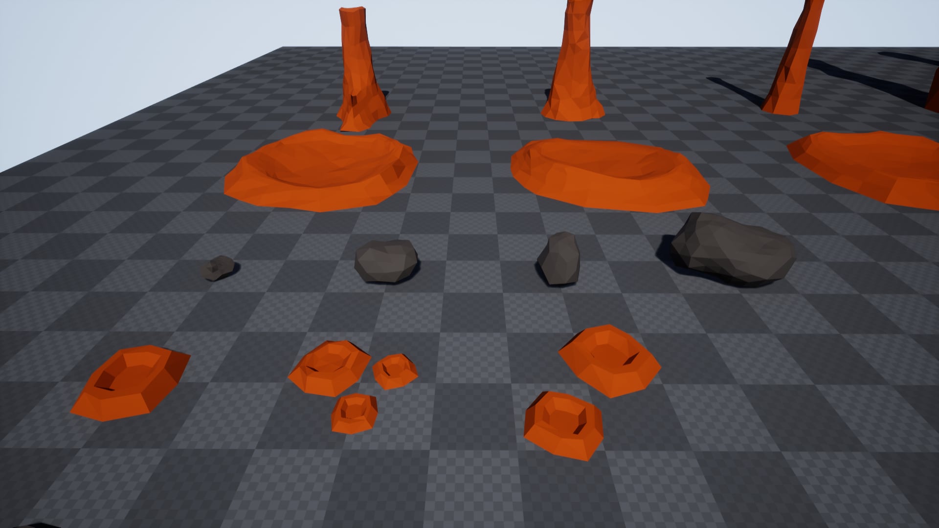 在道具创建的Stylized Low Poly Mars Pack - 虚幻引擎商城