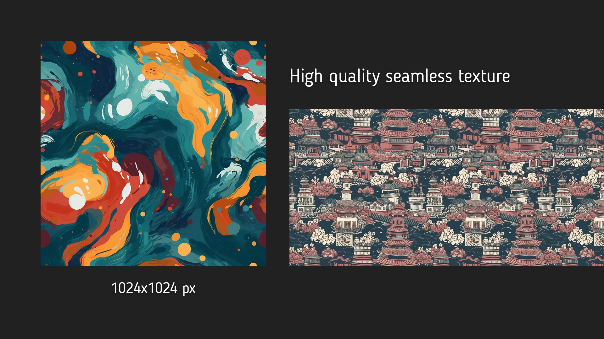 Seamless vector 2D textures in 2D Assets - UE Marketplace