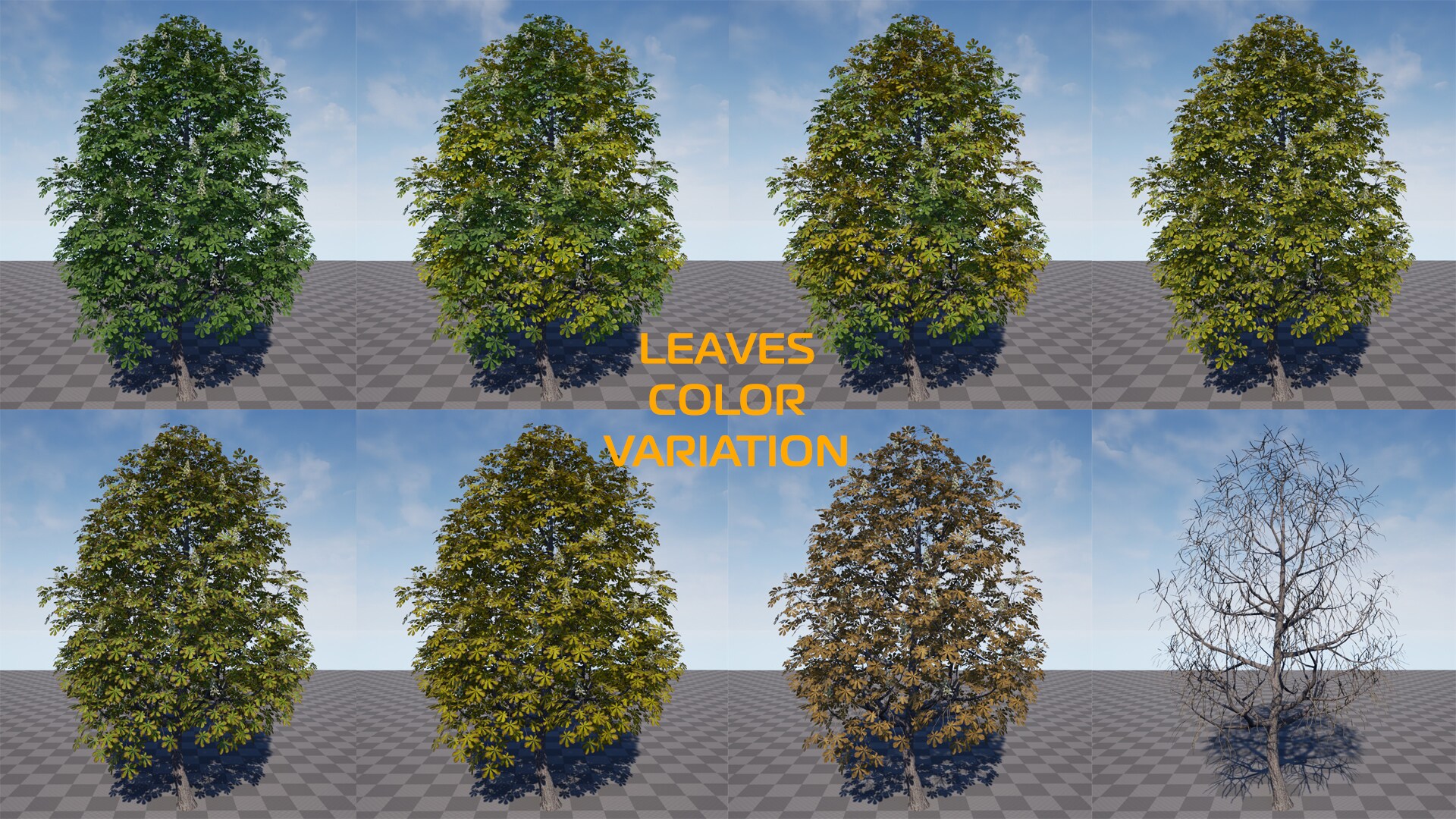 Chestnuts Pack (Aesculus hippocastanum) in Props - UE Marketplace