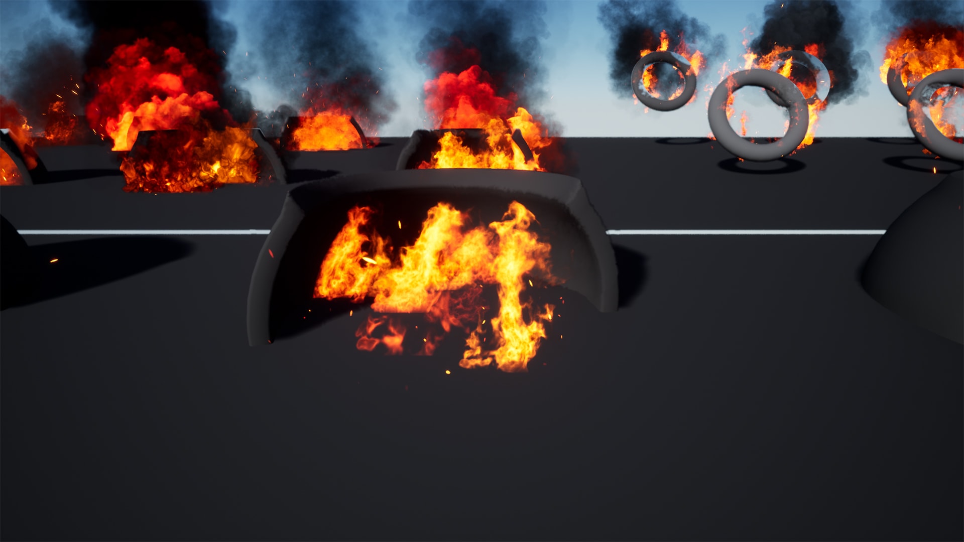 Fire Effects in Visual Effects - UE Marketplace