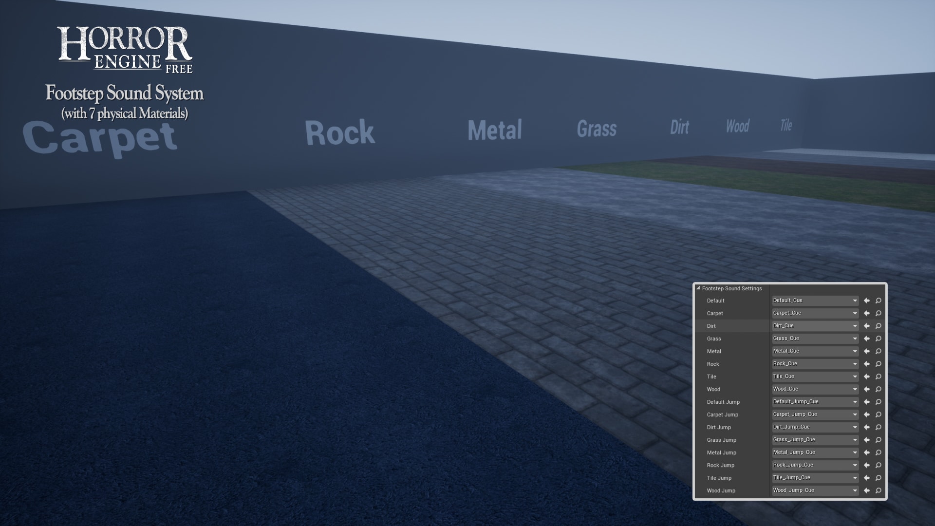 Horror Engine in Blueprints - UE Marketplace