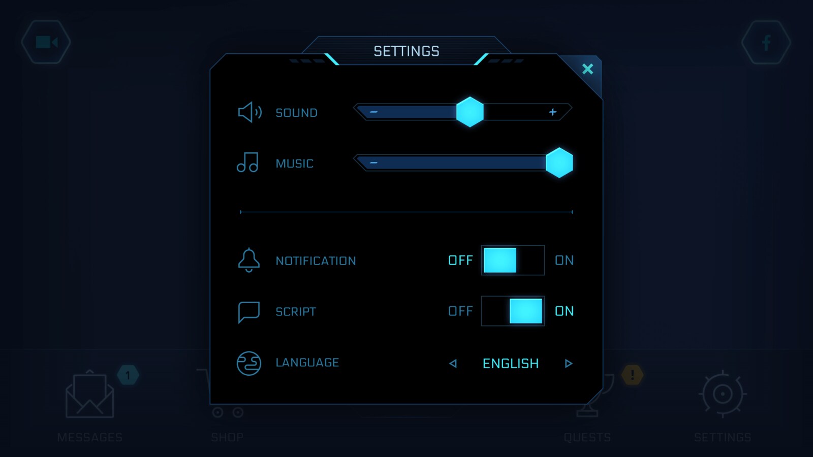 GUI Kit - Scifi Blue in 2D Assets - UE Marketplace