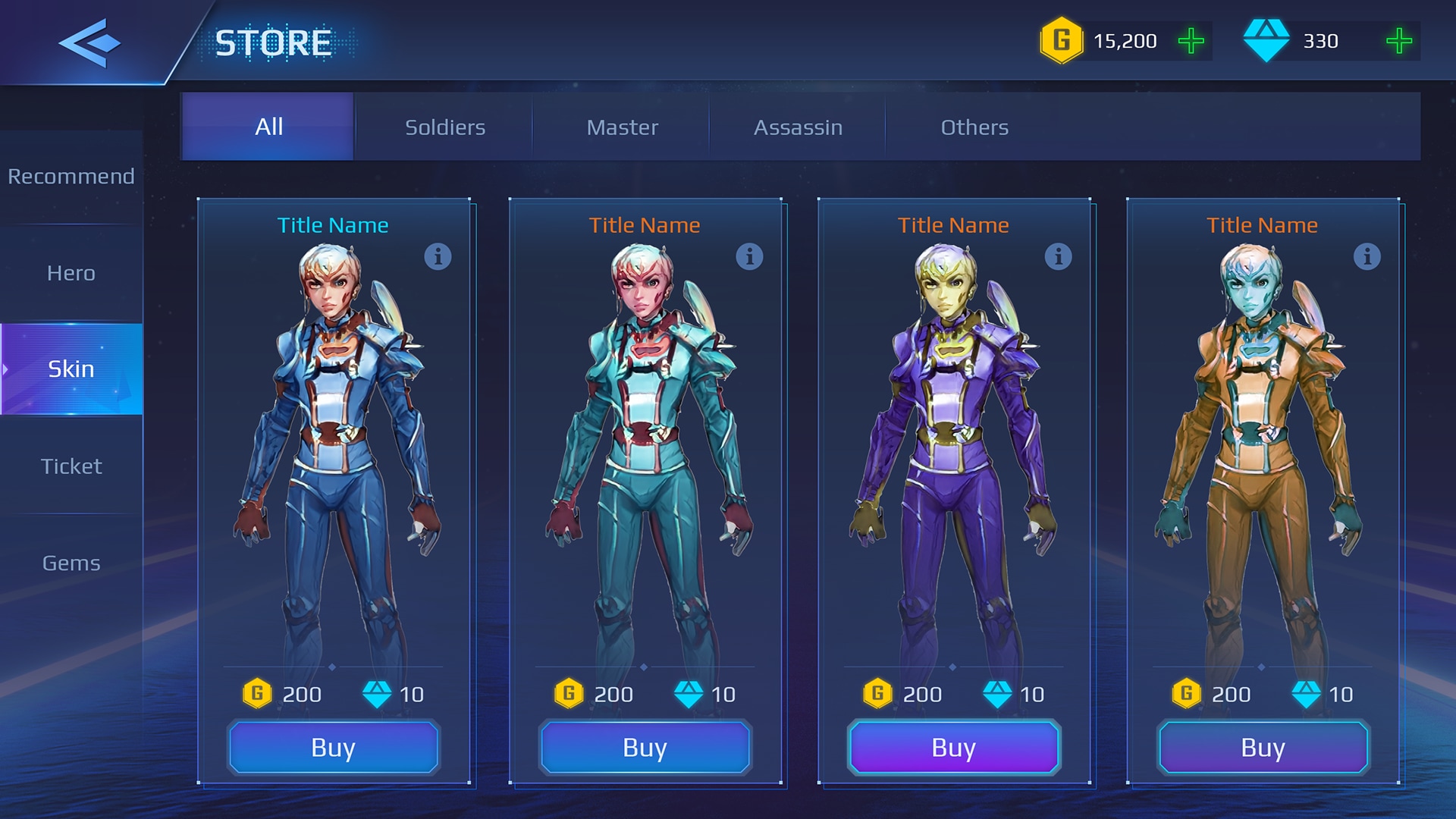 Modern RPG GUI Pack, 카테고리 2D 애셋 - UE 마켓플레이스